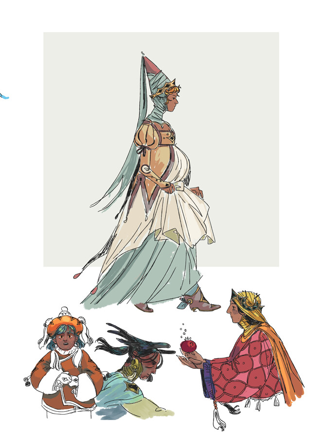 ArtStation - character sketches