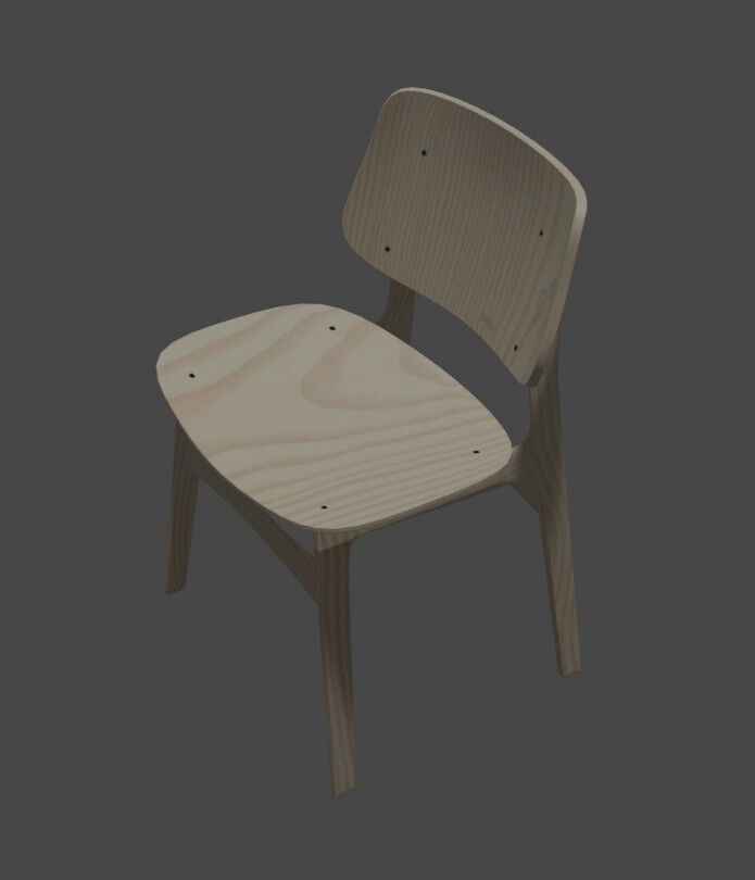 ArtStation - 3d model chair