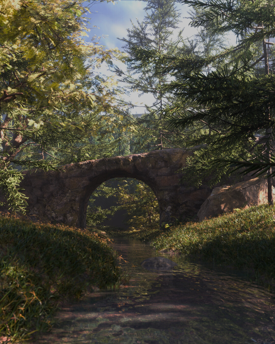 ArtStation - Sylvan passage