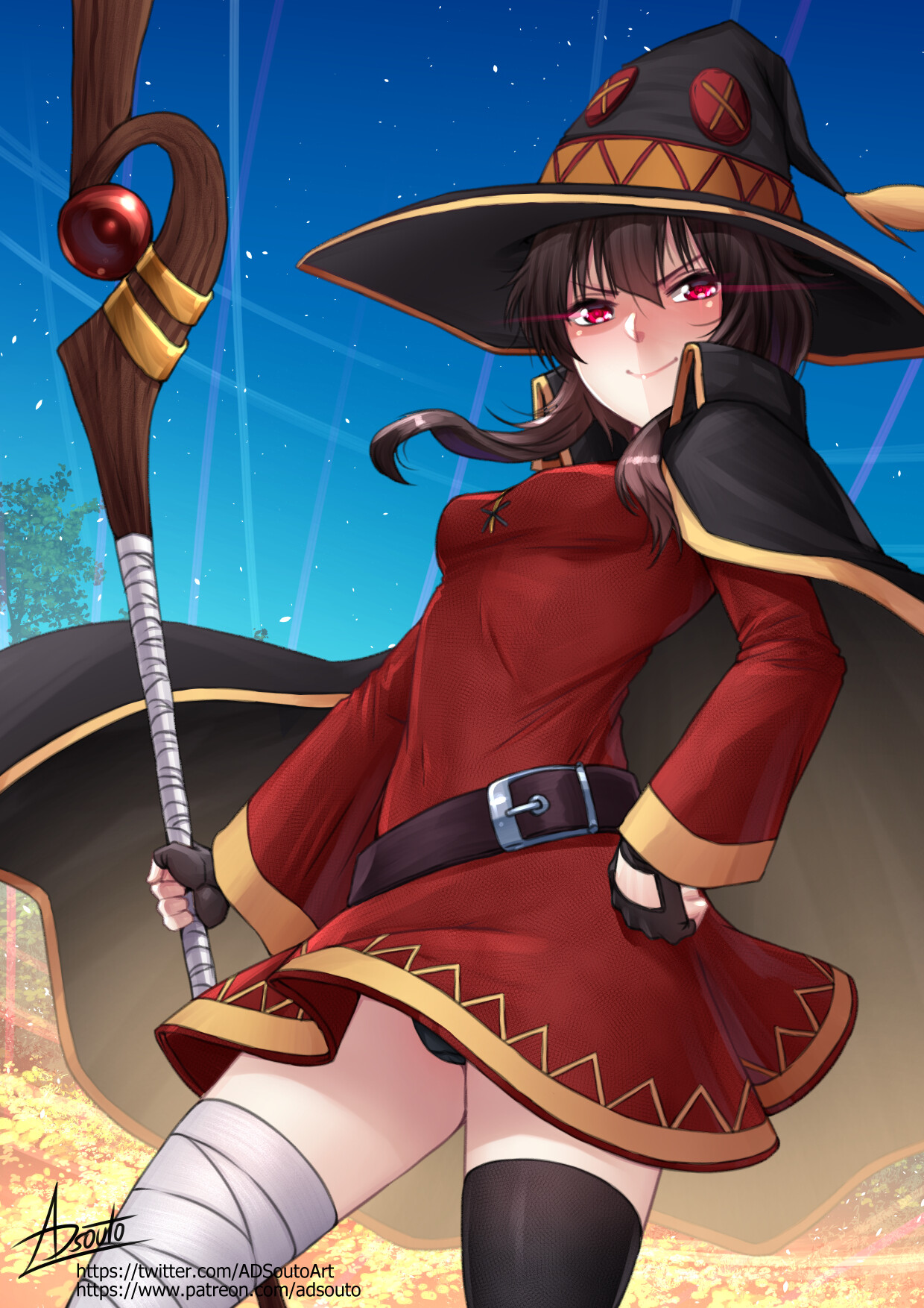 ArtStation - Megumin, Archwizard / KoNoSuBa