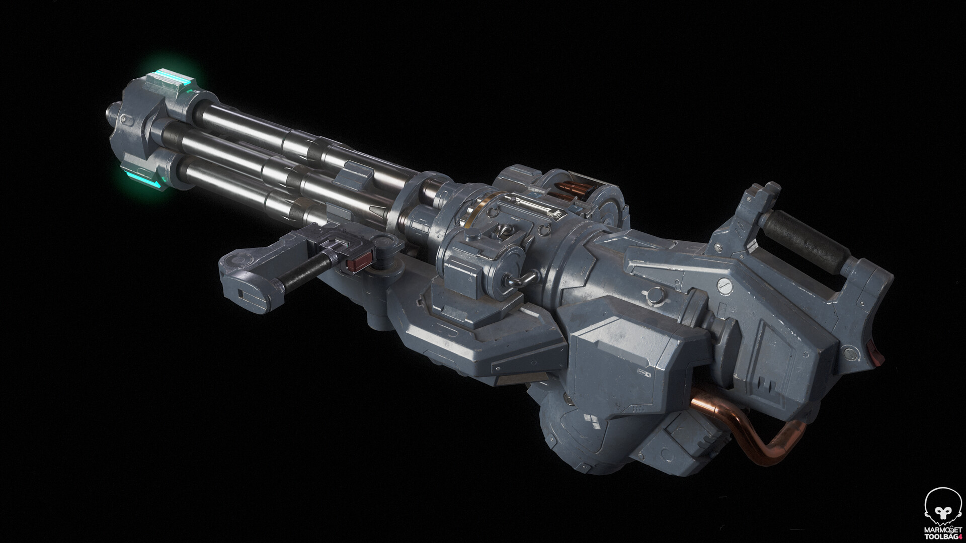 ArtStation - Chaingun in 《Doom》