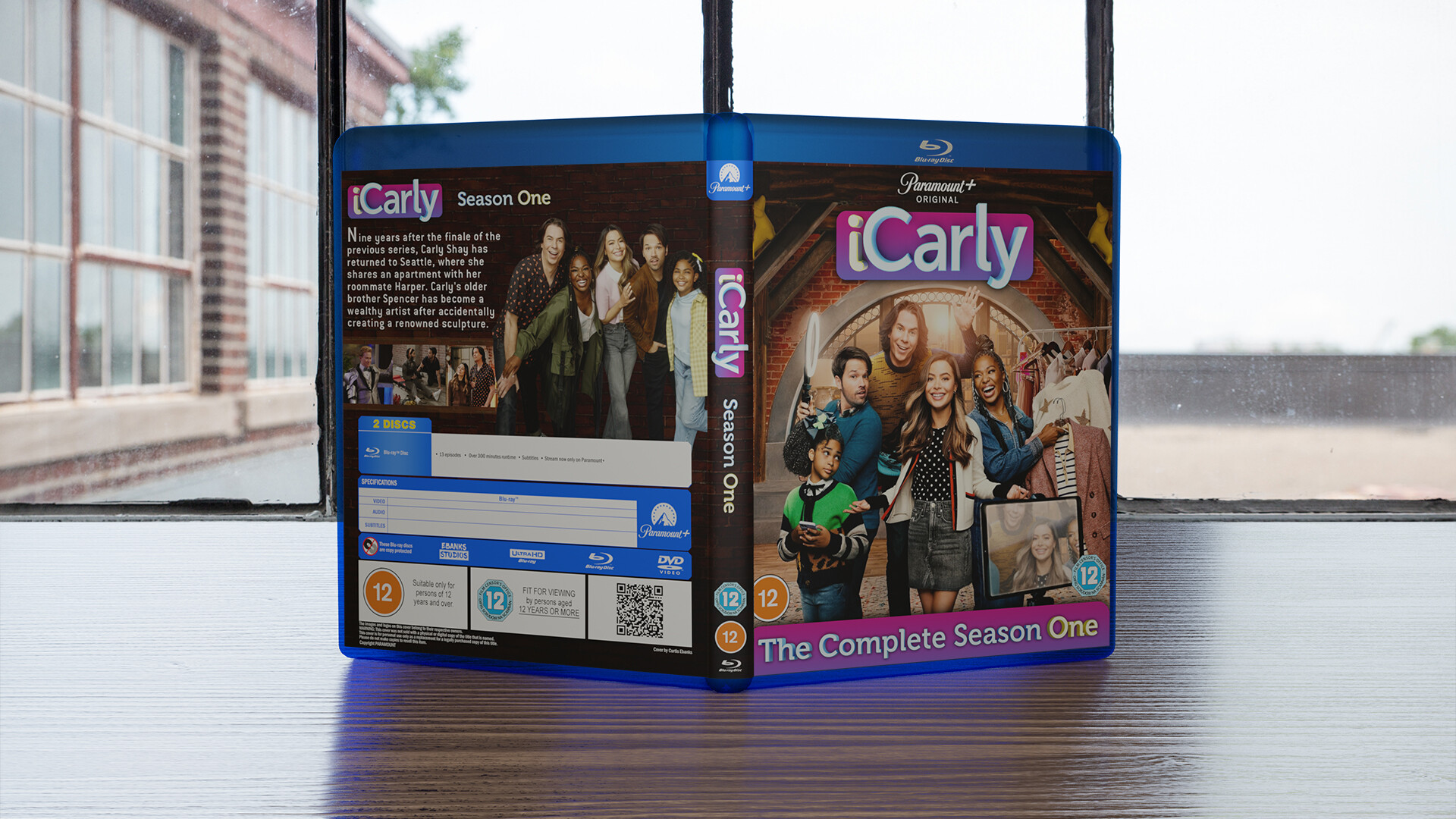 ArtStation - iCarly (2021) Season 1 - Custom Blu-ray Cover