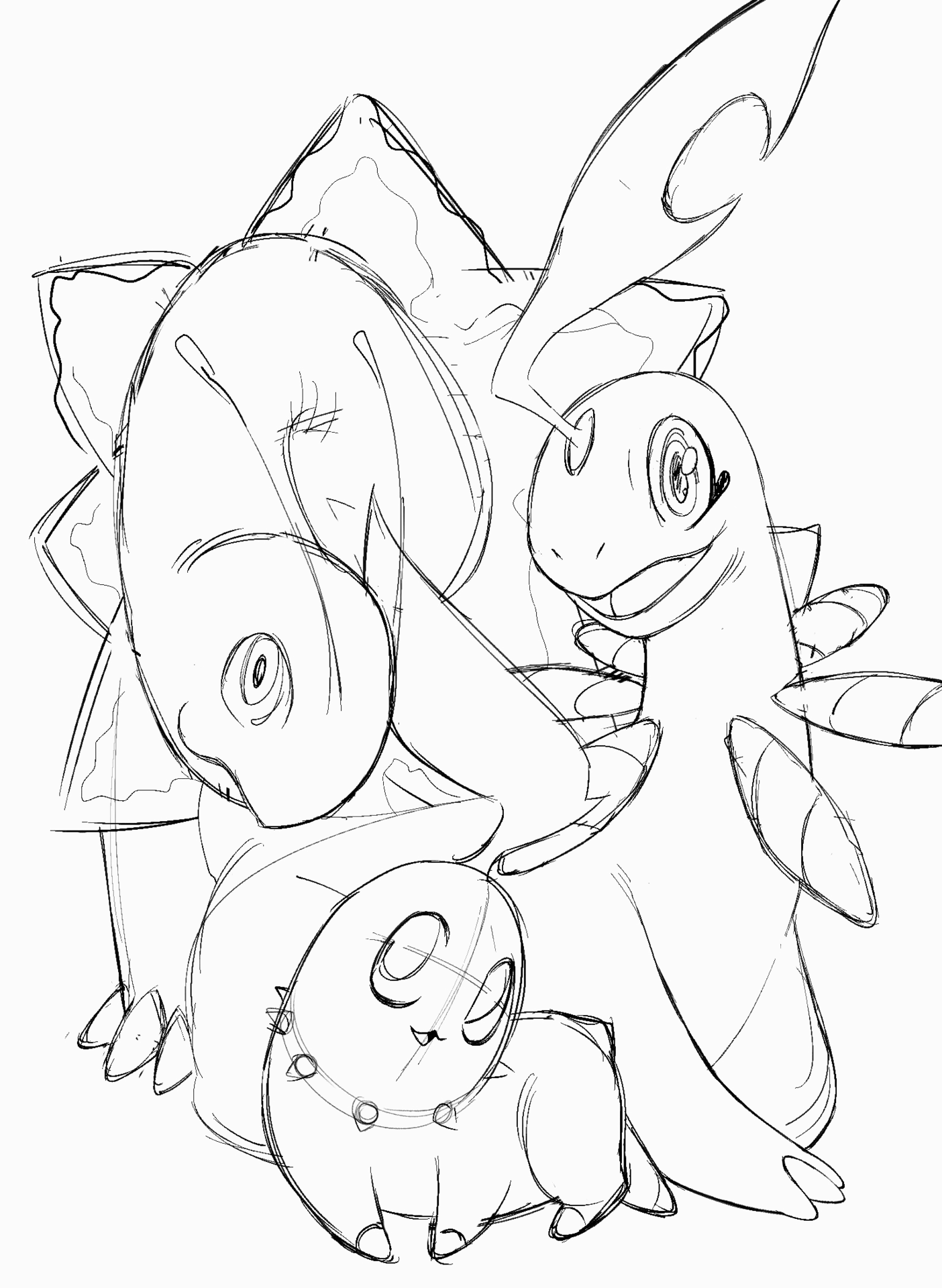 bayleef coloring pages