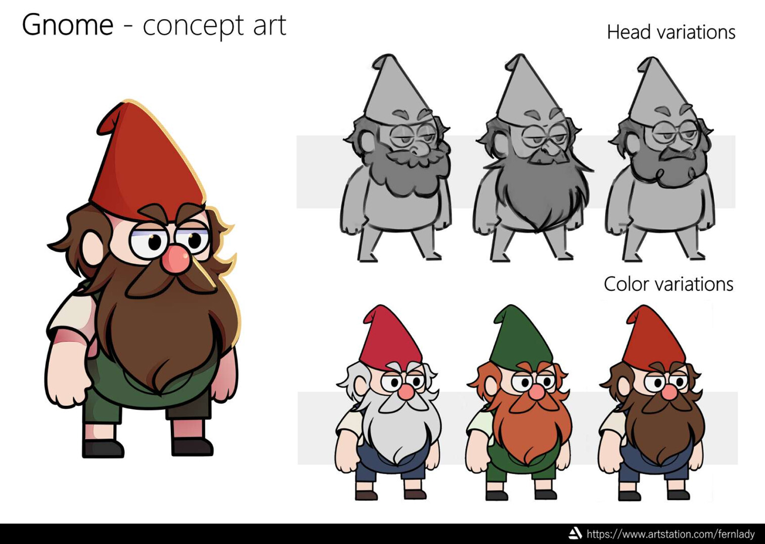 ArtStation - Gnome - concept art