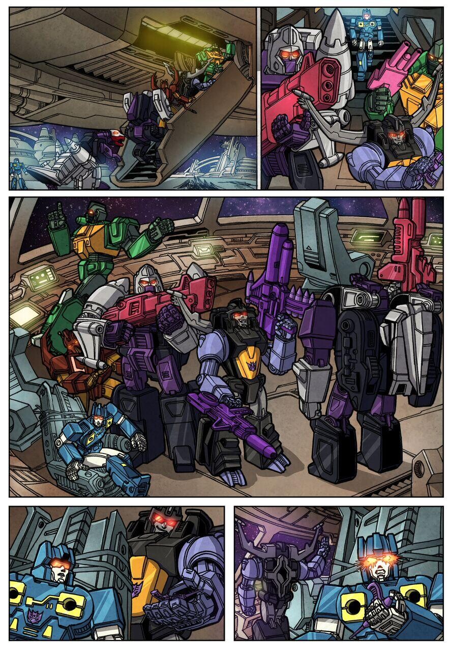 ArtStation - Transformers Frenzy fan comic page 2