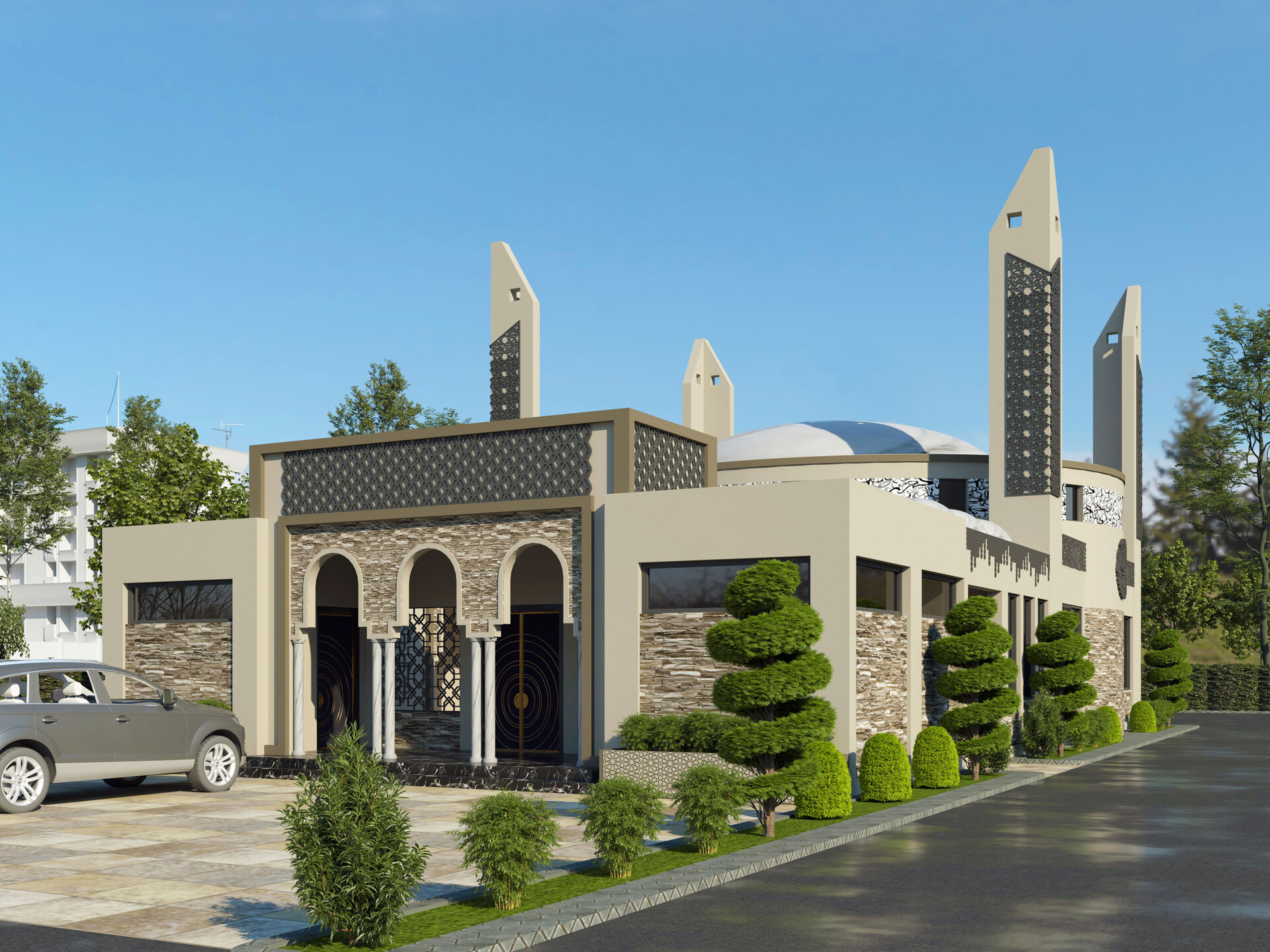 ArtStation - Masjid 3D Design