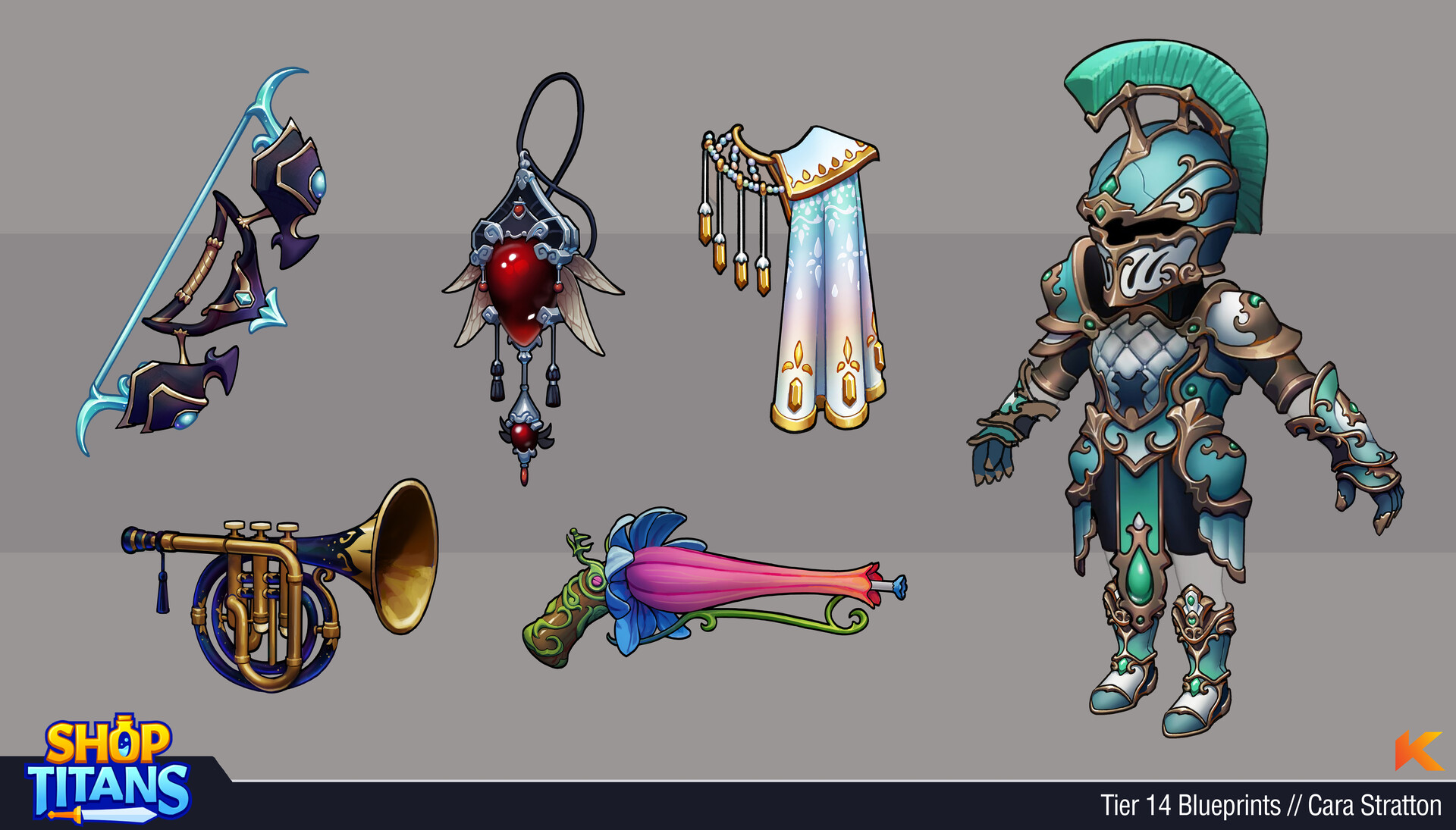 Cara Stratton - Shop Titans - 2023 Concept Art