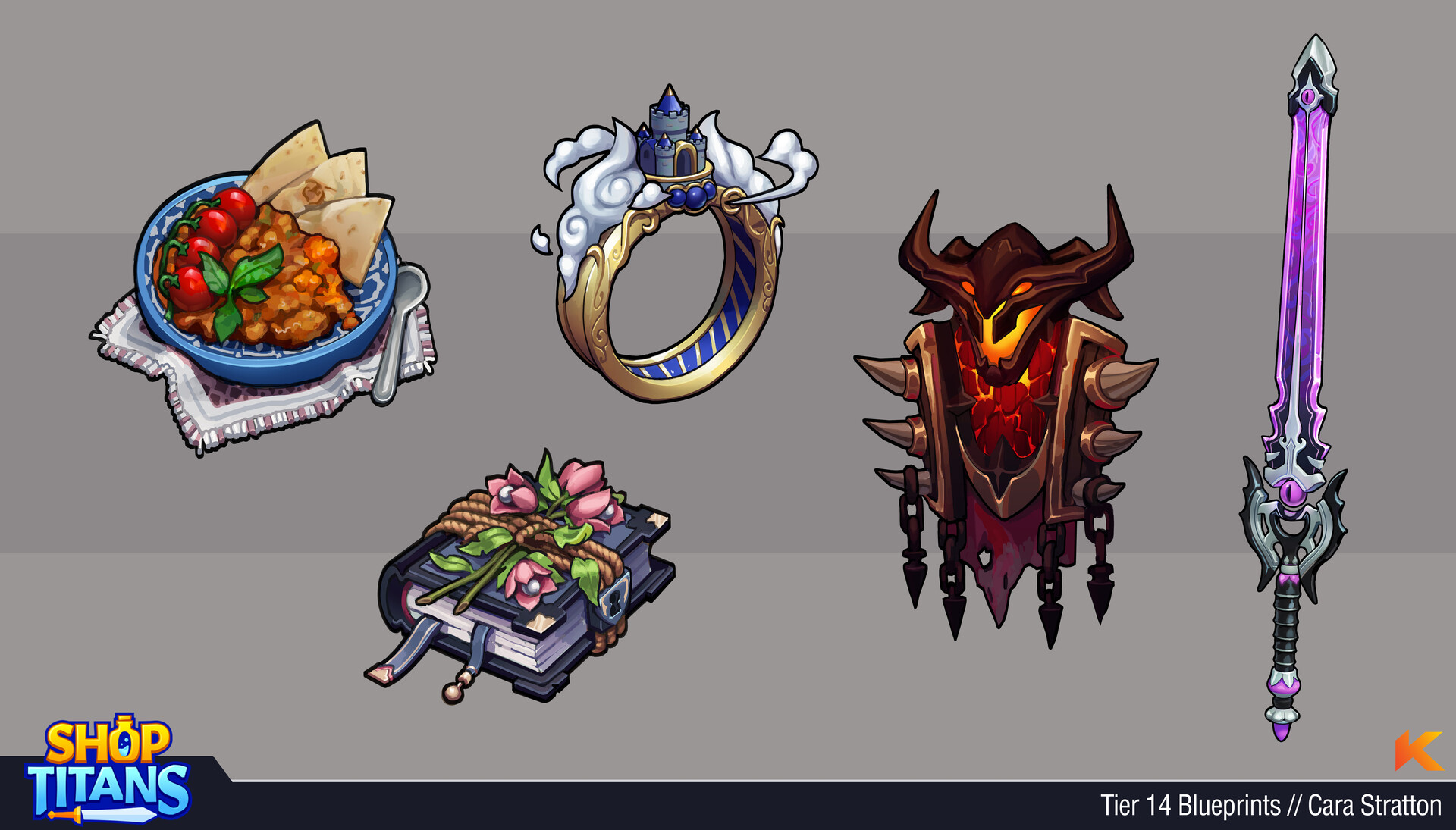 Cara Stratton - Shop Titans - 2023 Concept Art