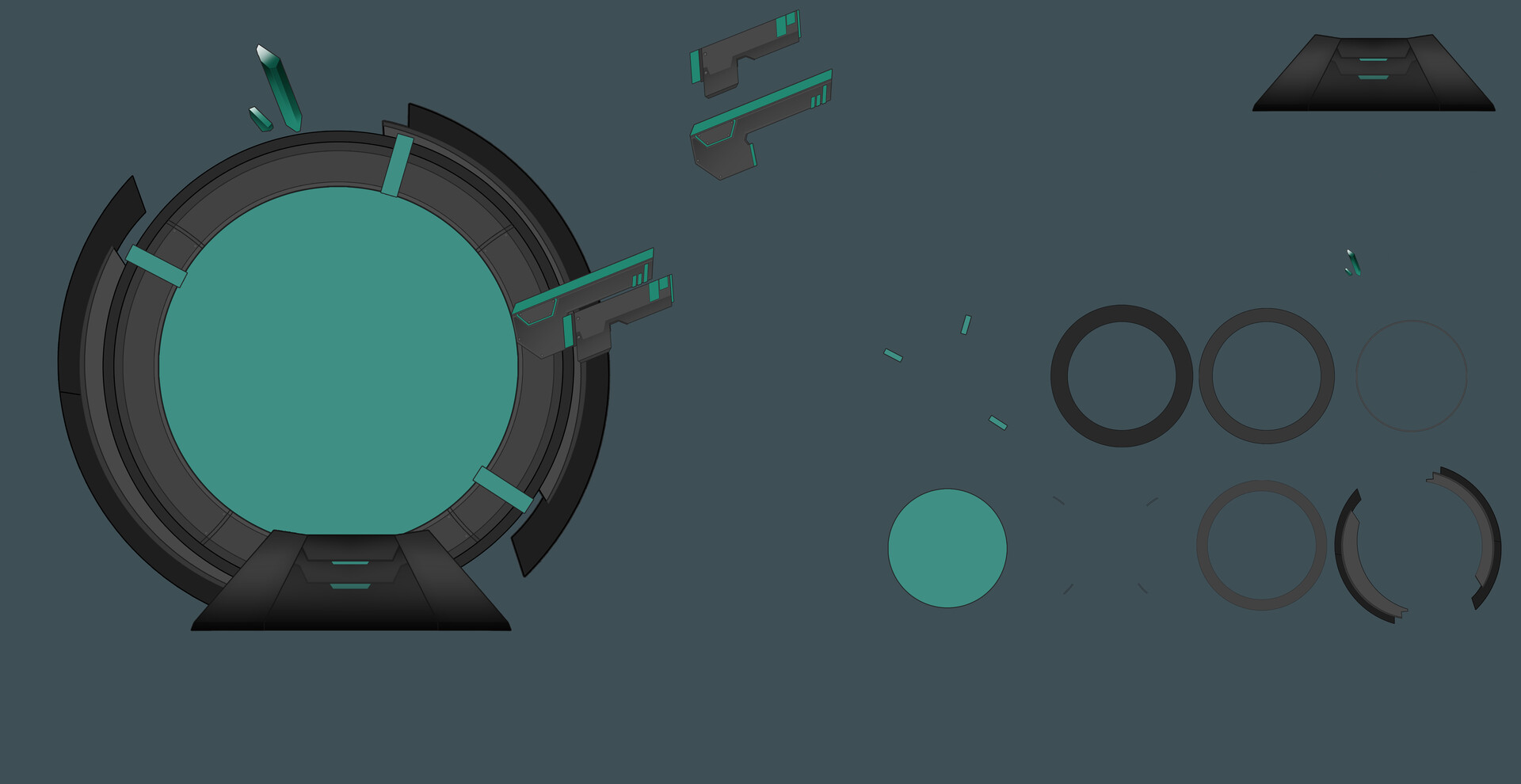 ArtStation - Portal object design