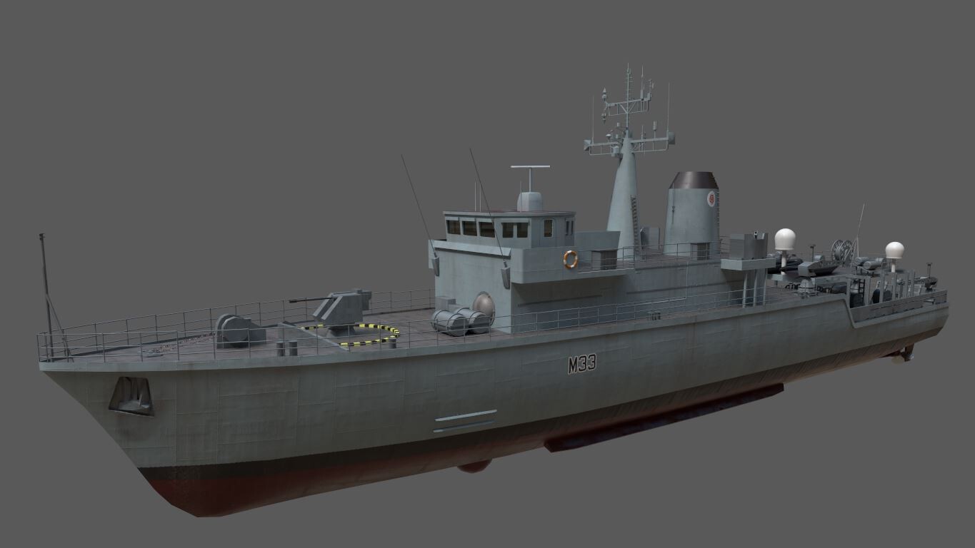 ArtStation - Vessels - Hunter Class, Udalloy II, Admiral Ivan Gren, Vishnya