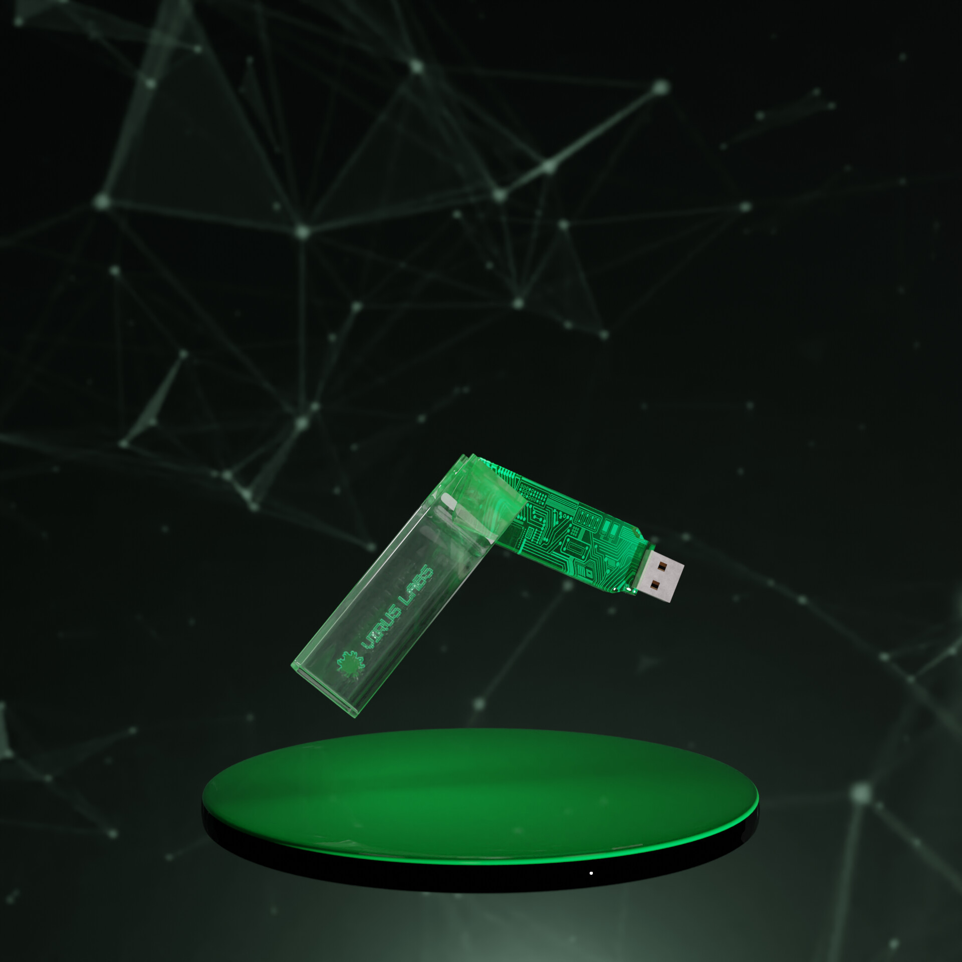 ArtStation - Custom 3D Flash Drives and Animated Video Icons for Cryptocurrency Wallet
