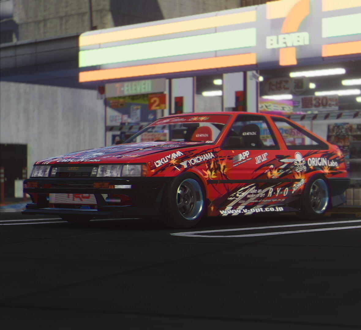 ArtStation - R.Y.O AE86 Origin Labo