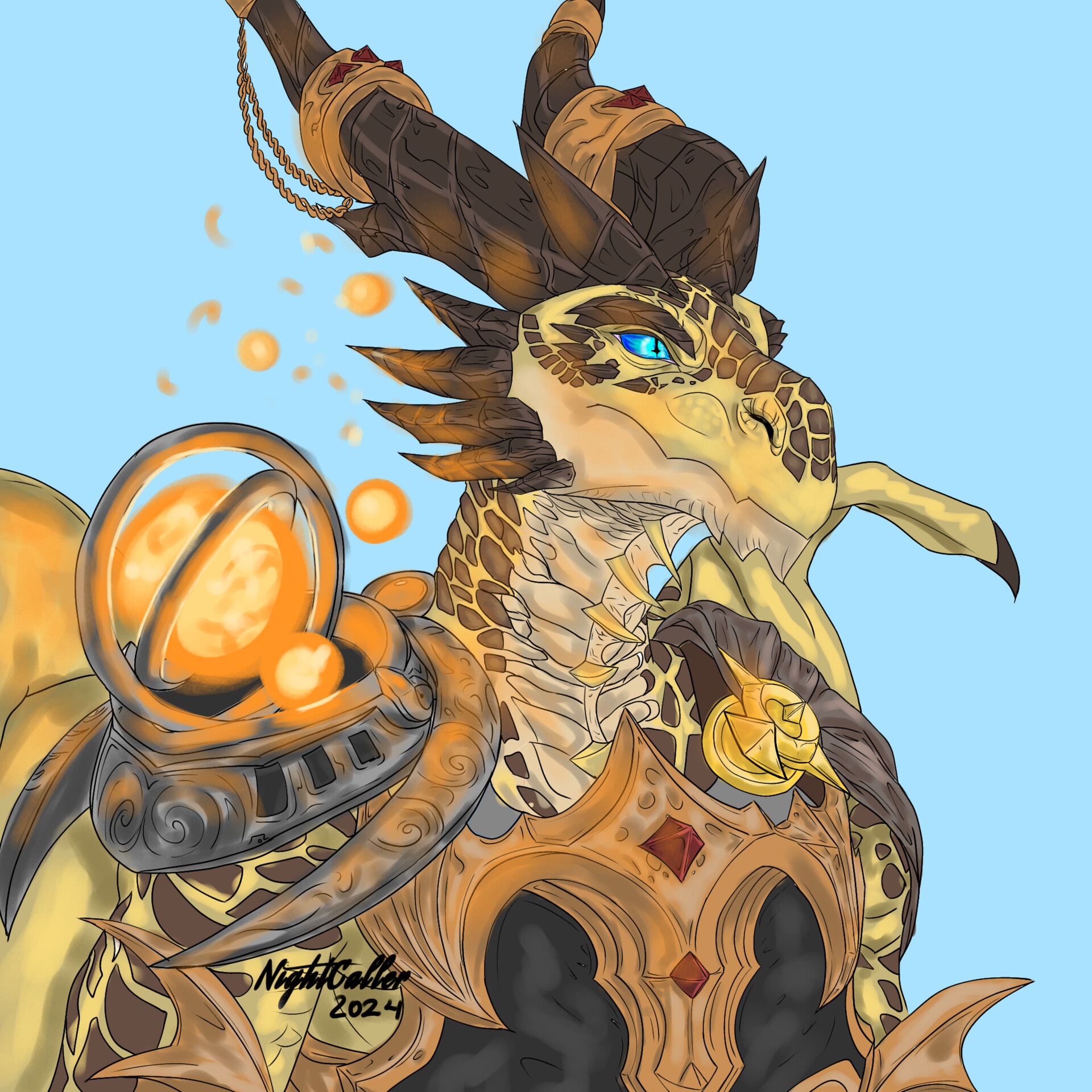 ArtStation - Arvesomi the Mystic Timeweaver