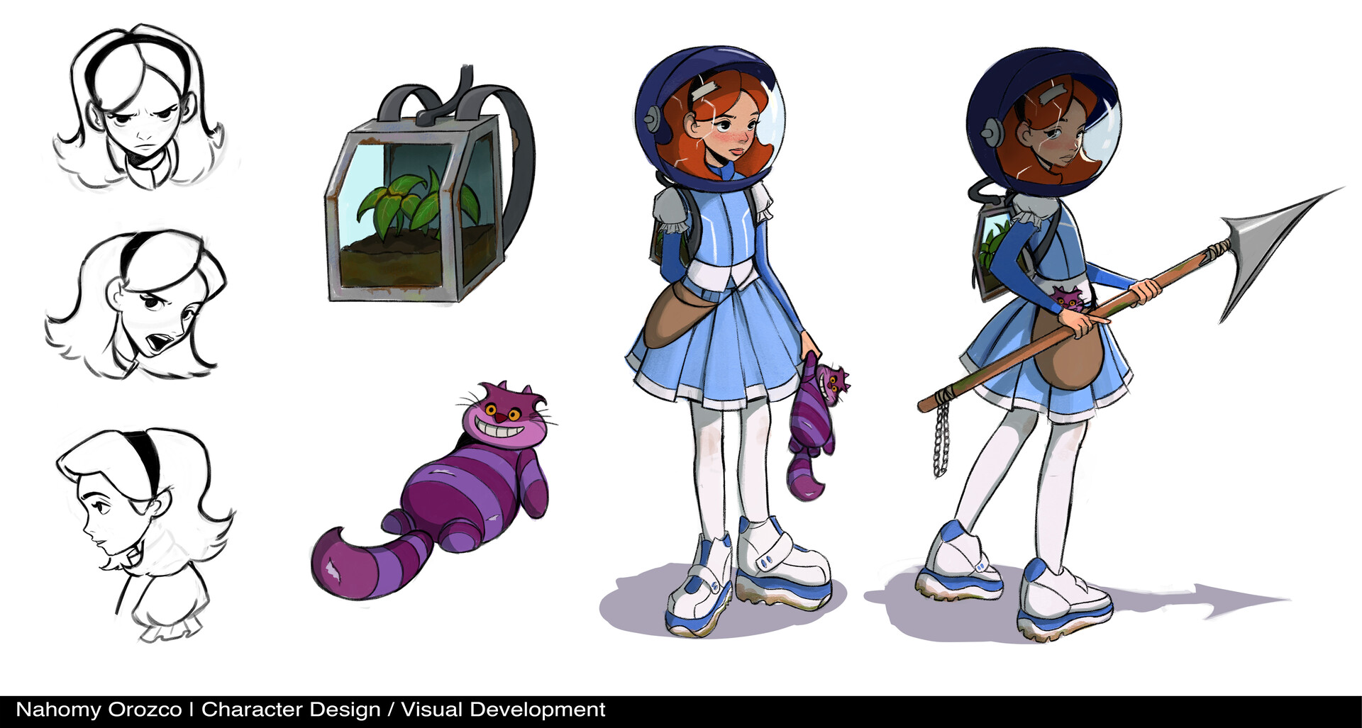 ArtStation - Alice in wonderland Redesign