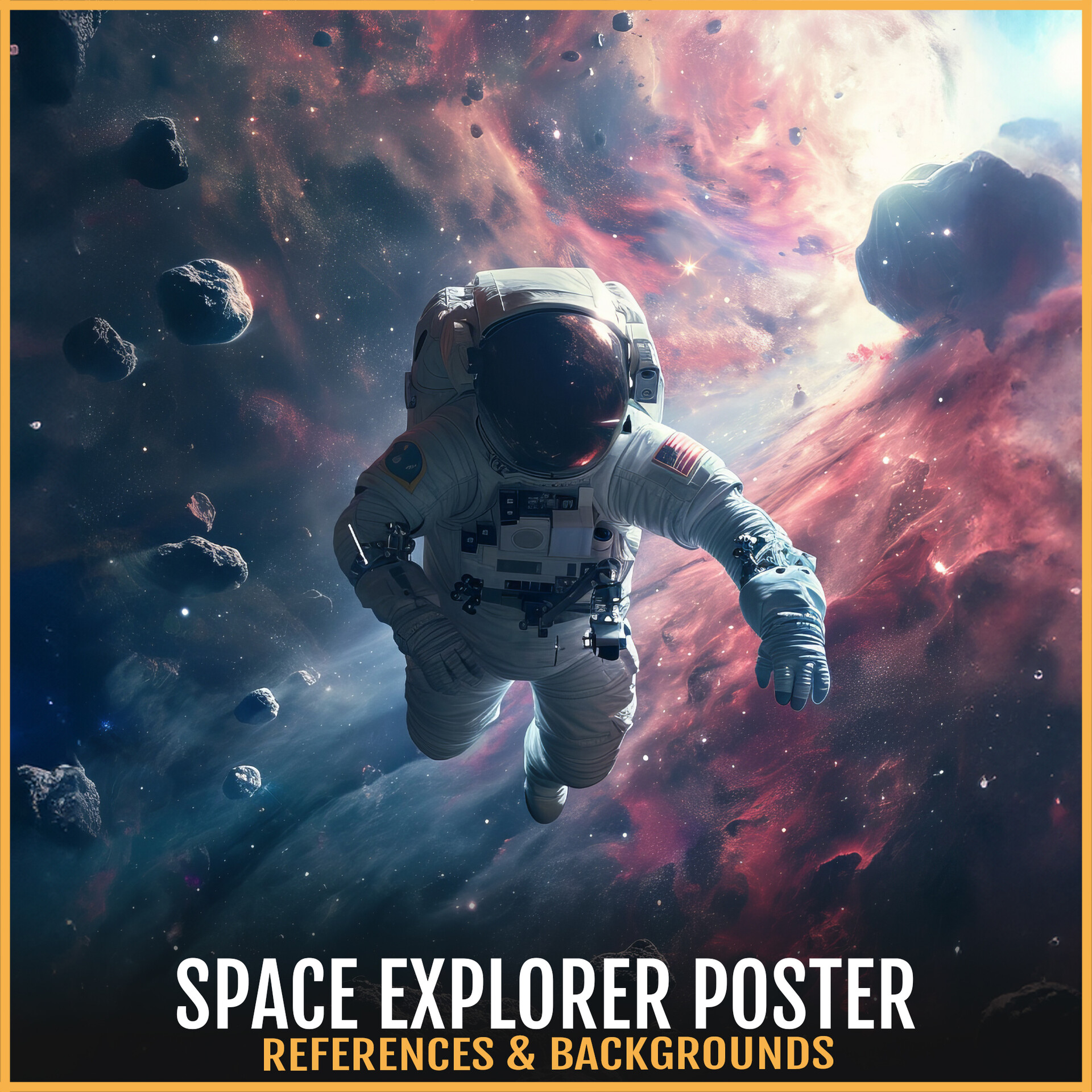 ArtStation - 202 Space Explorer Poster