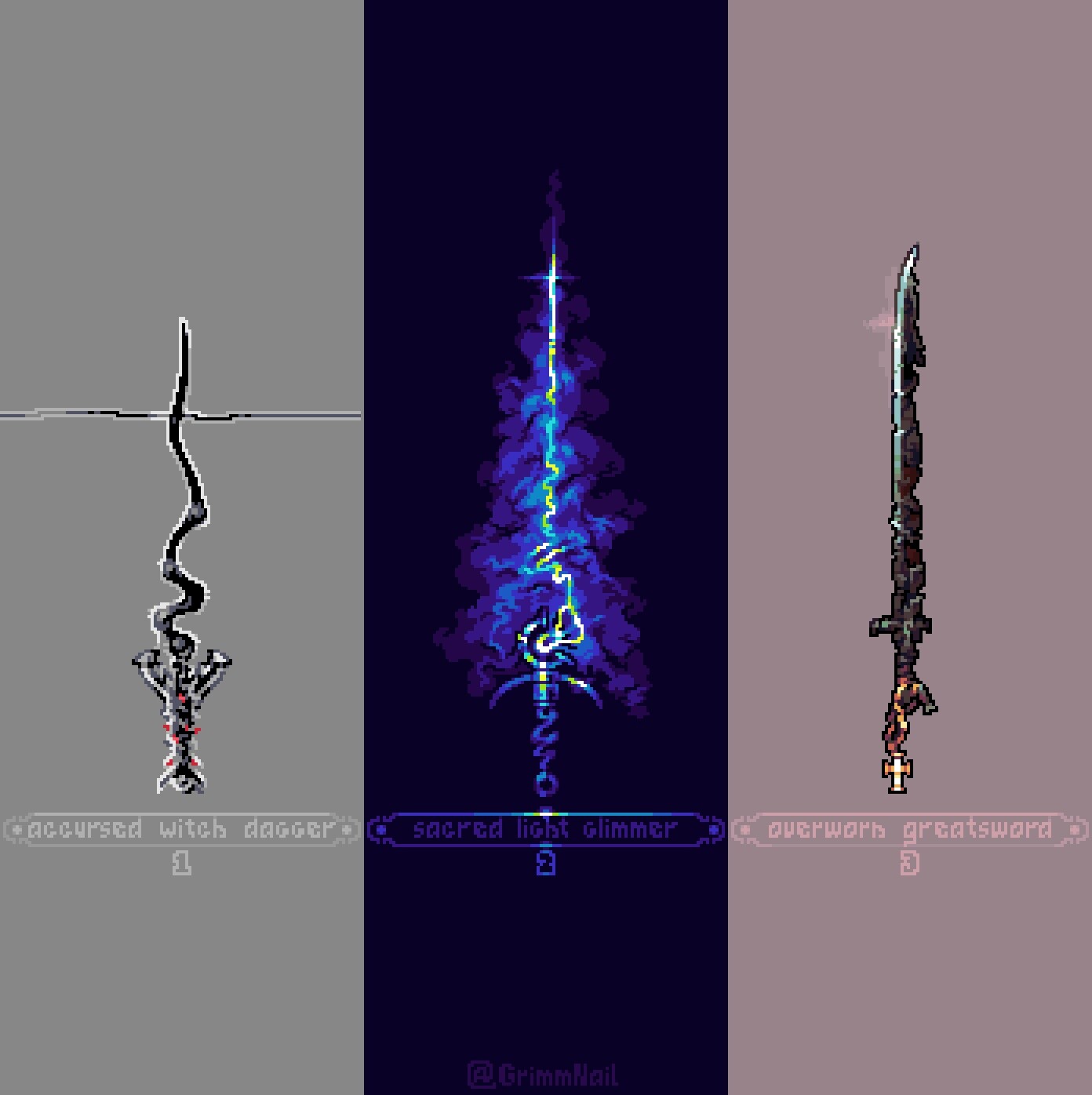 ArtStation - The Trio of Swords