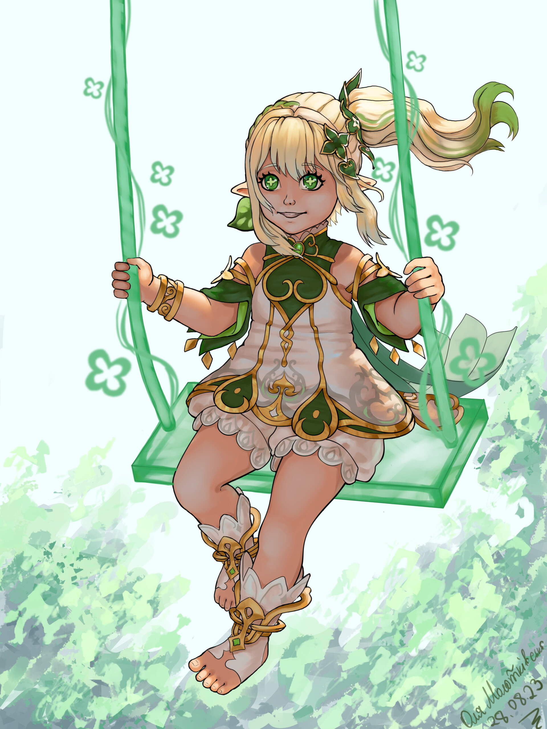 ArtStation - Genshin Impact Fan Art Nahida