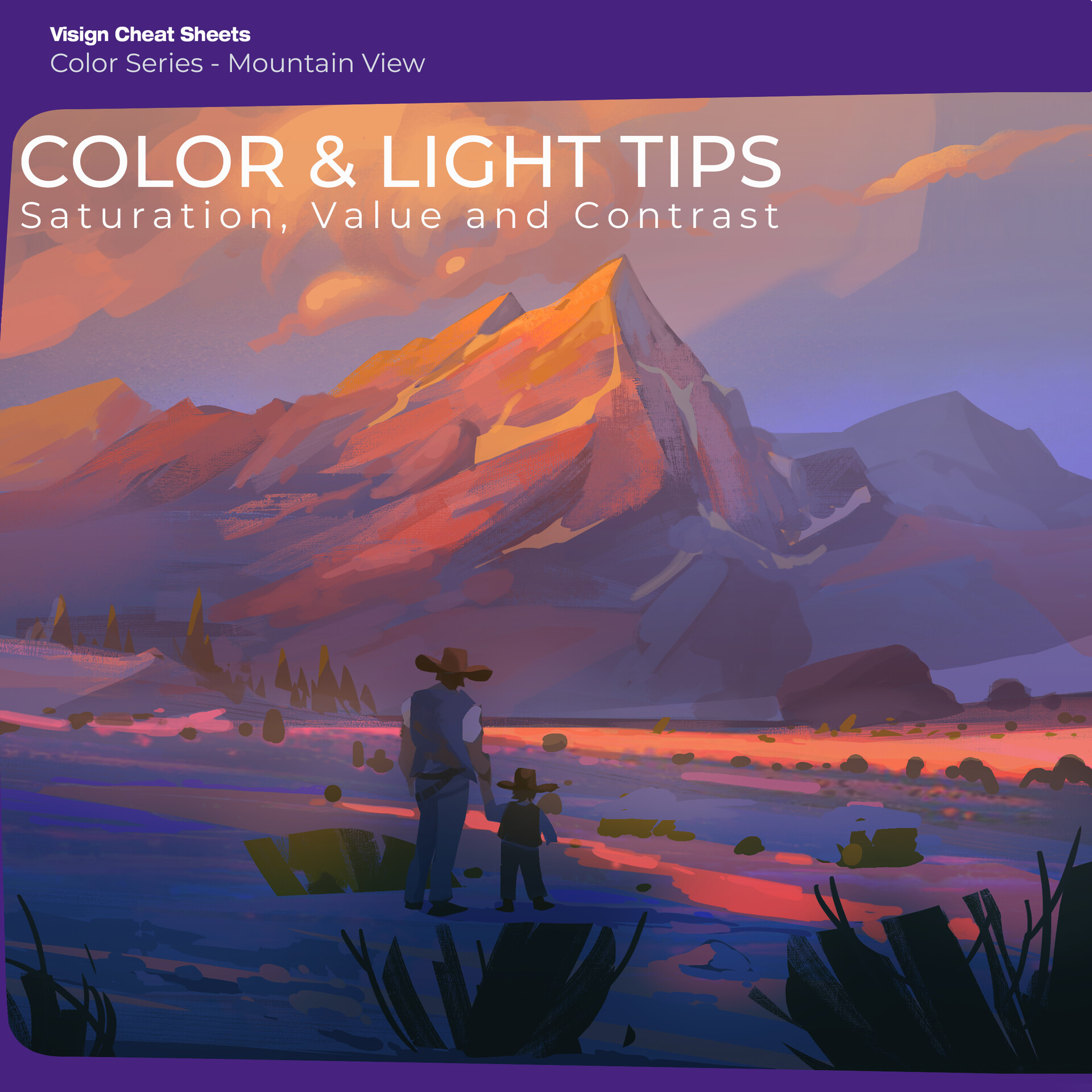 ArtStation - Visign Cheat Sheet: Color & Light