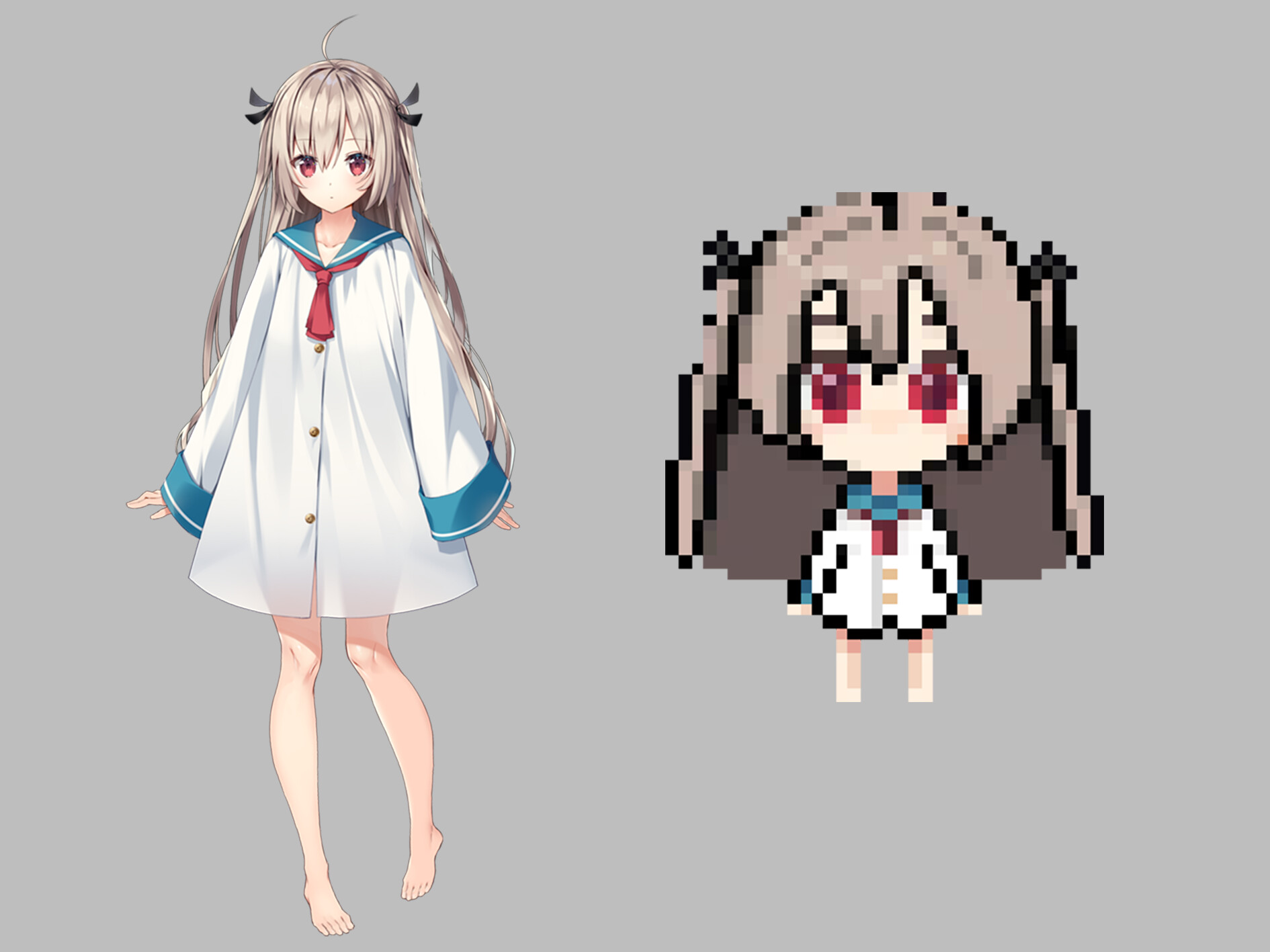 ArtStation - Project Grimmhost - 2D character pixel animation