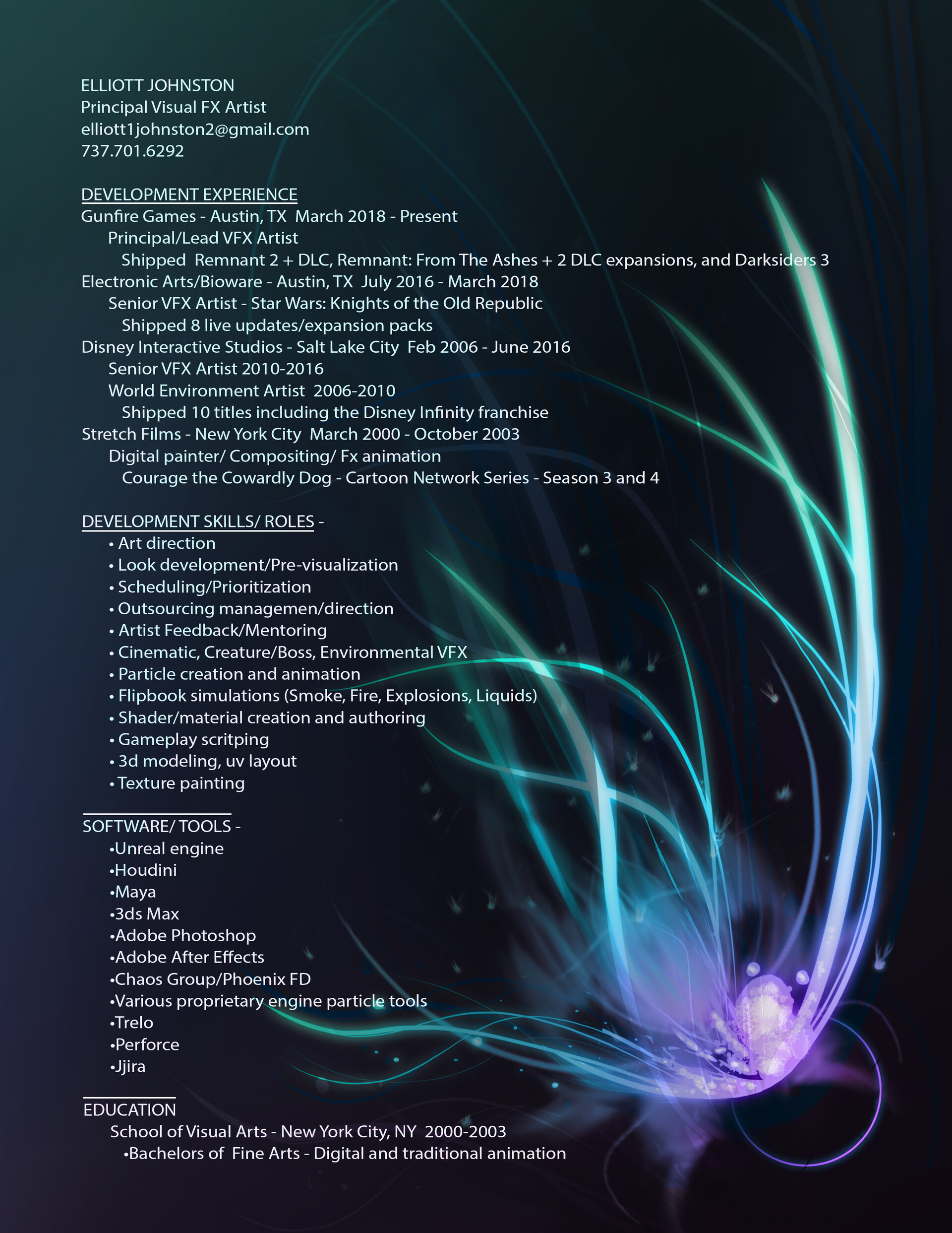 ArtStation - Resume 2024