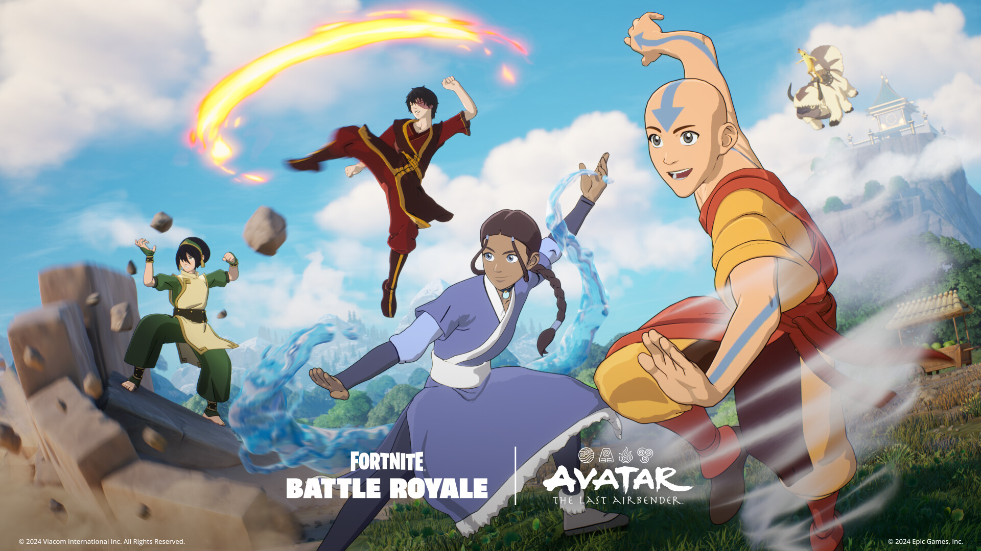 ArtStation - Fortnite | Avatar the Last Airbender
