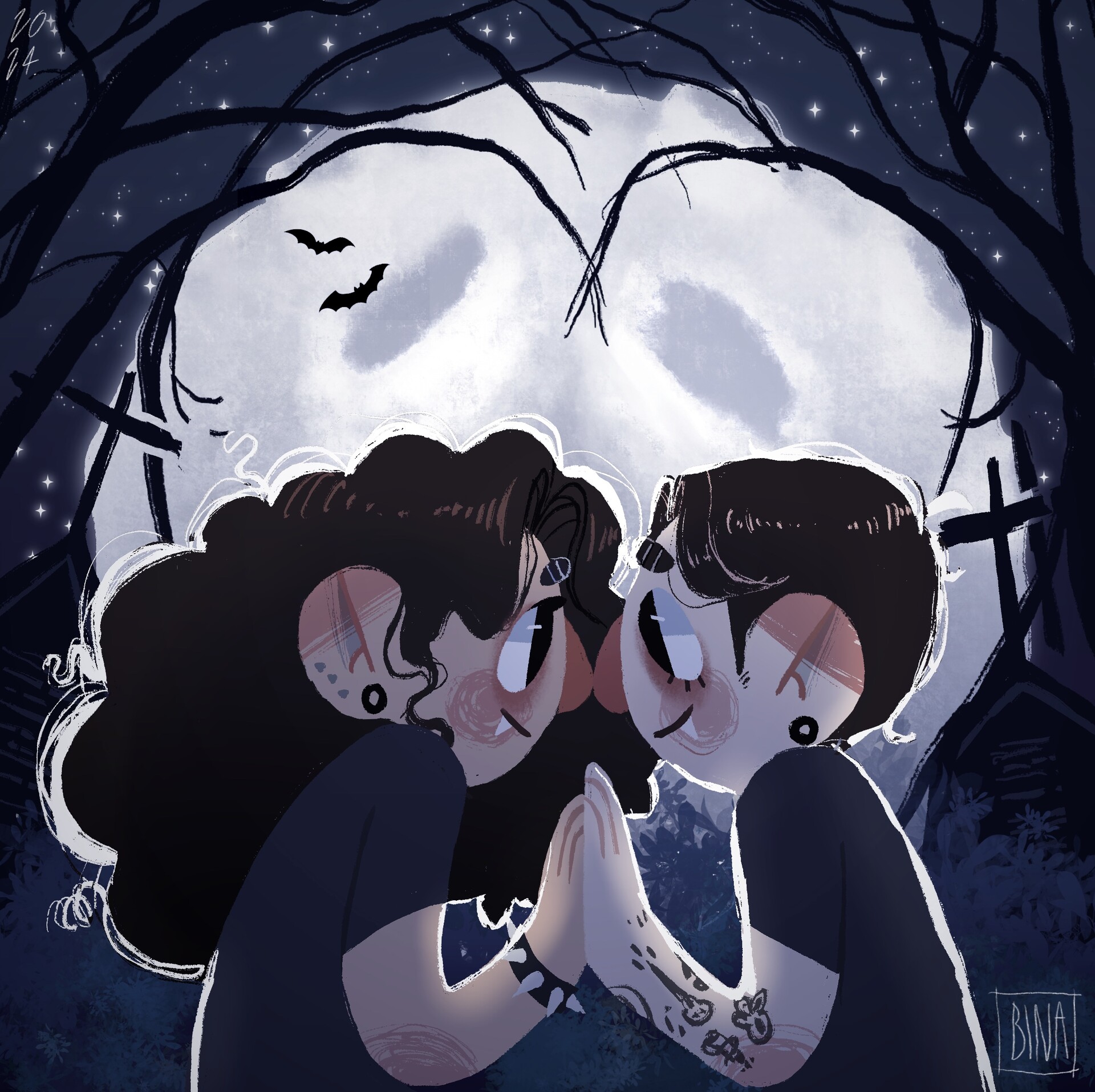 ArtStation - Only vampires can love you forever