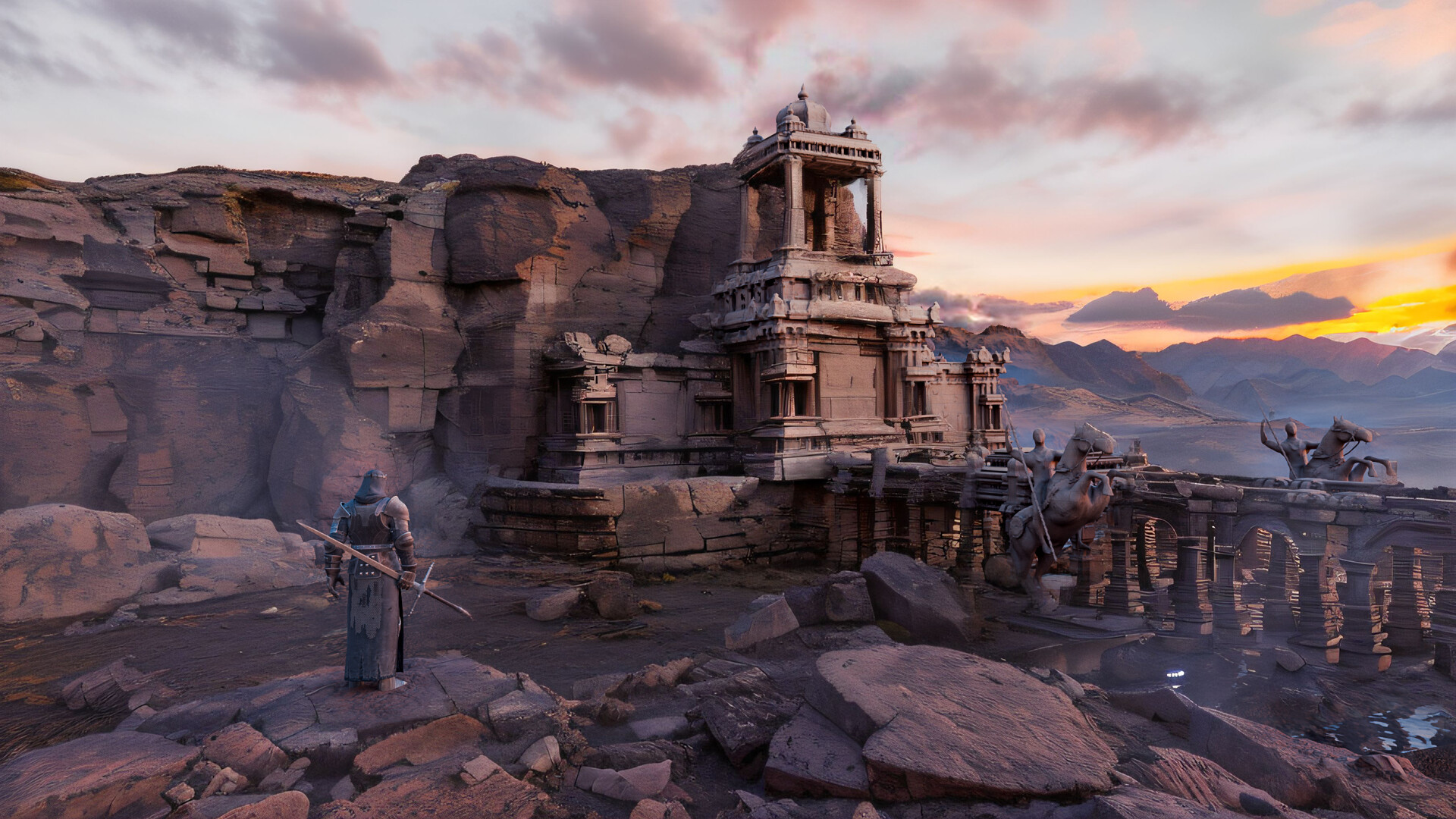 ArtStation - Ruined Temple