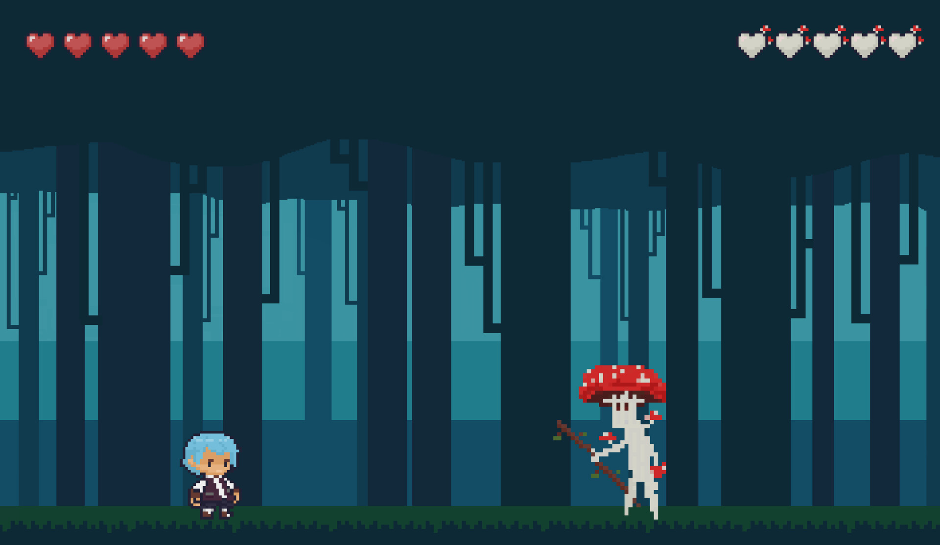 ArtStation - pixel forest