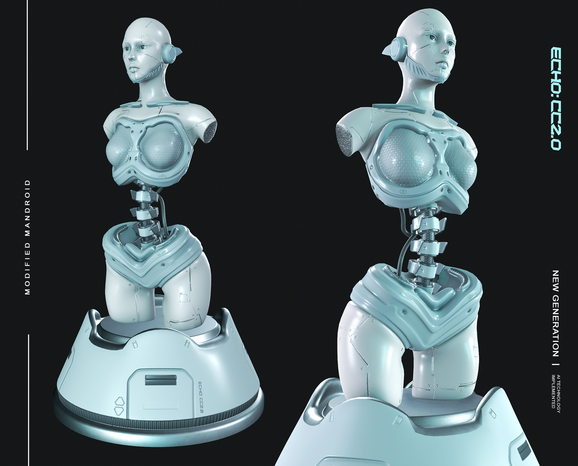 ArtStation - ECHO: CC2.0 I Modified mandroid