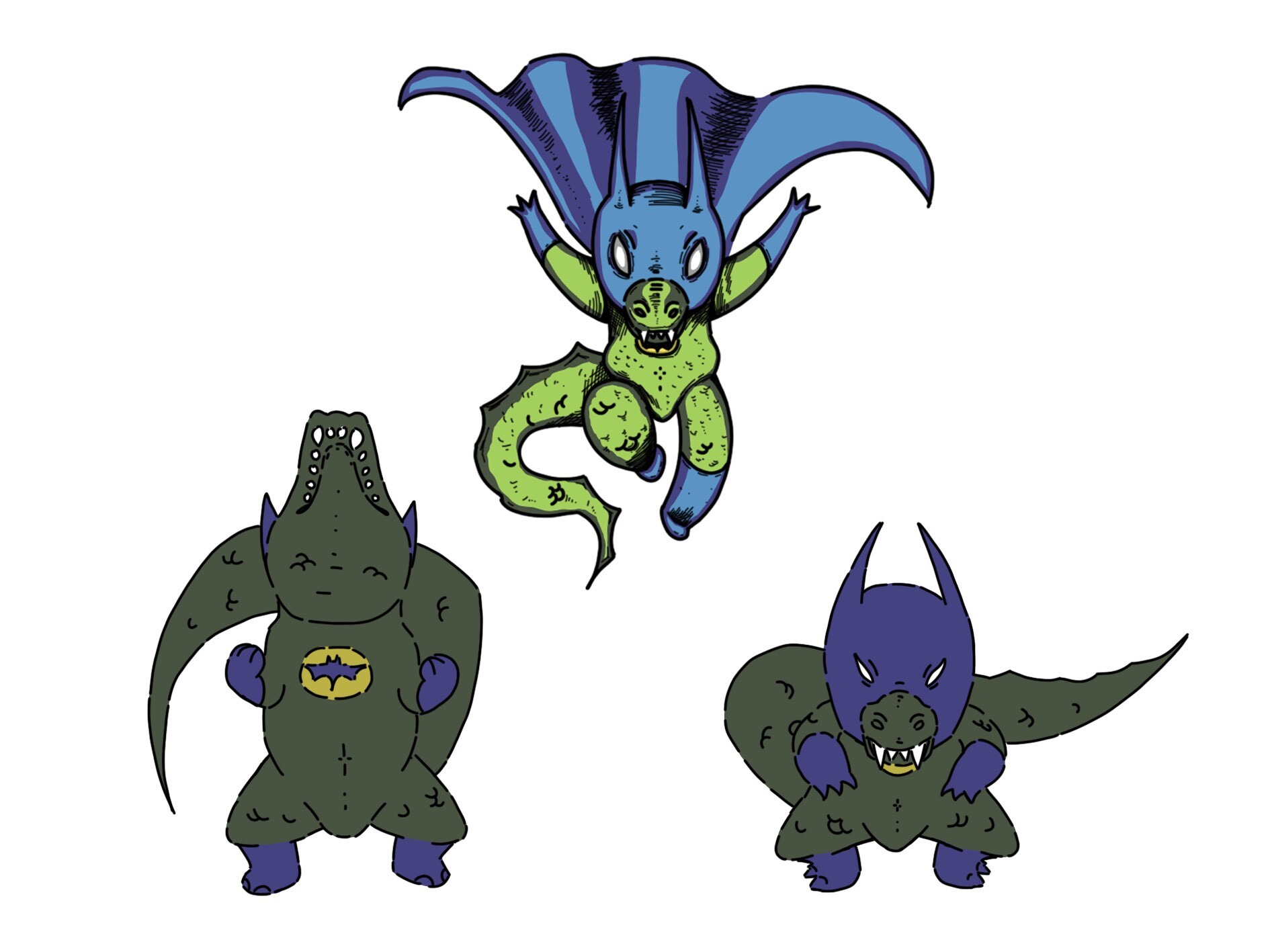 ArtStation - Style and pose practice