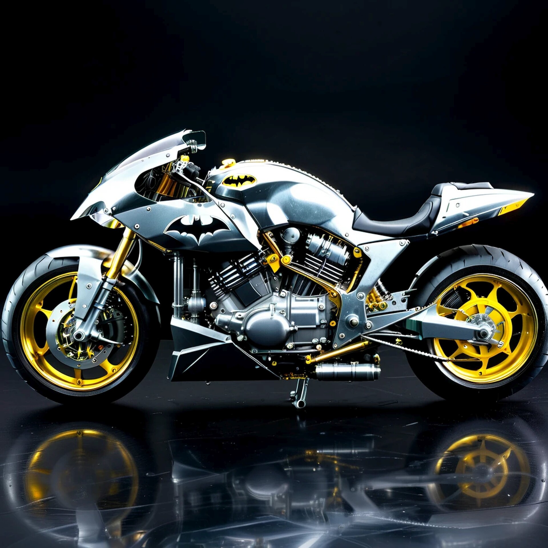 ArtStation - Motorcycle Bat-is good Edition