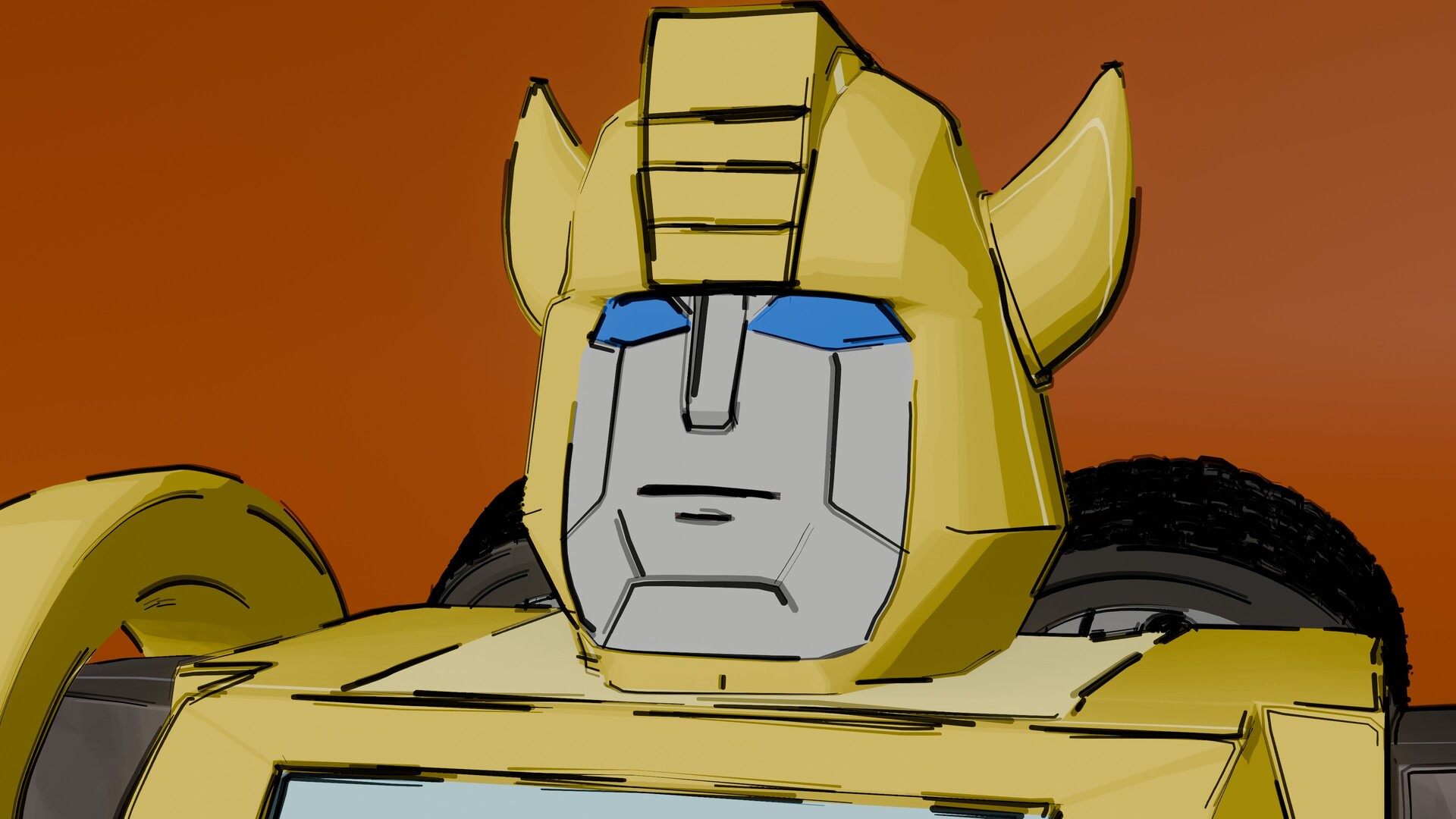 bumblebee g1 face