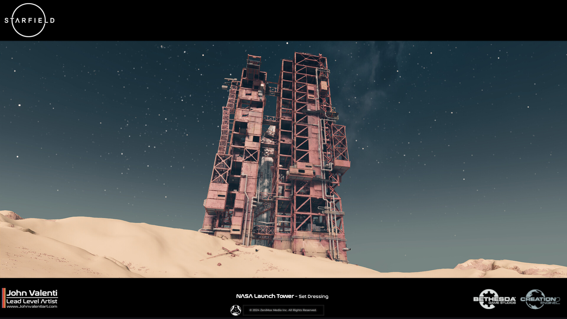 John Valenti - Starfield - NASA Launch Tower