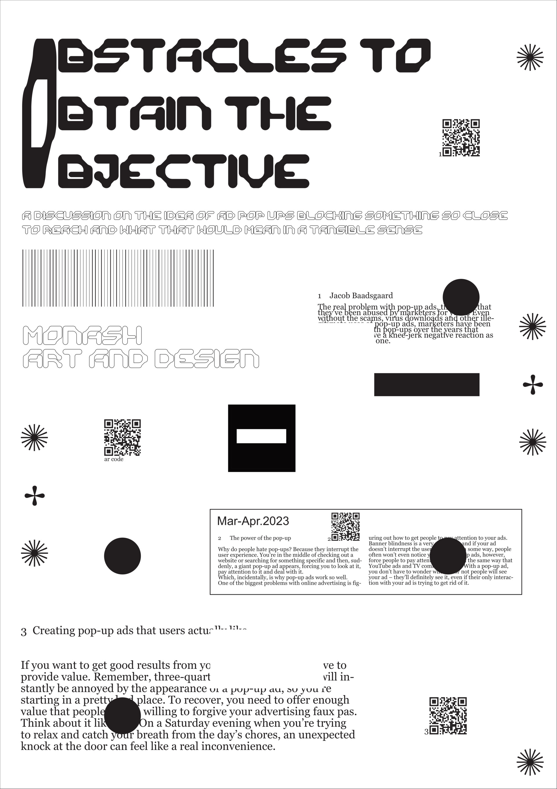 ArtStation - Digital Publishing: QR & AR Code Poster & Reader
