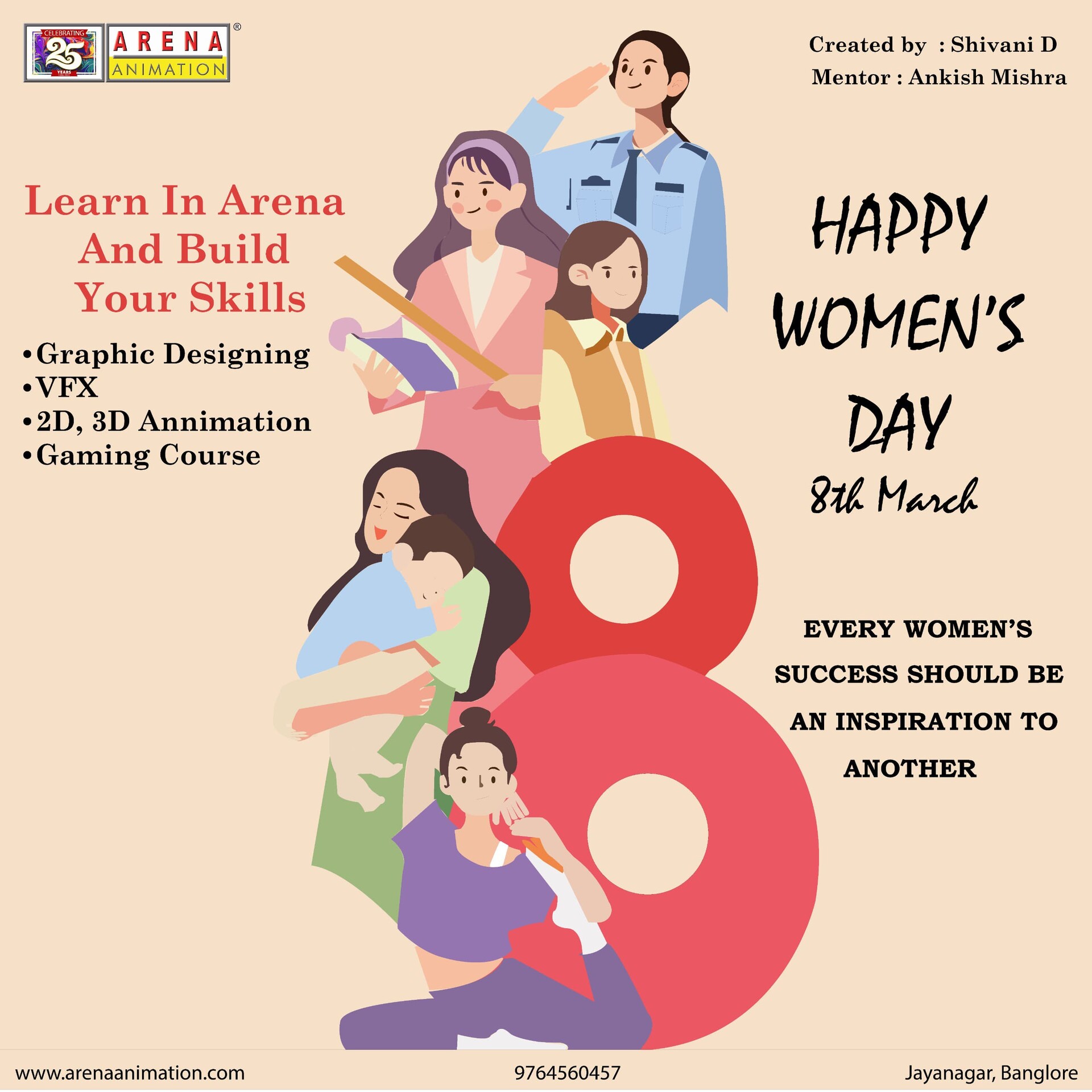 ArtStation - Women's day poster