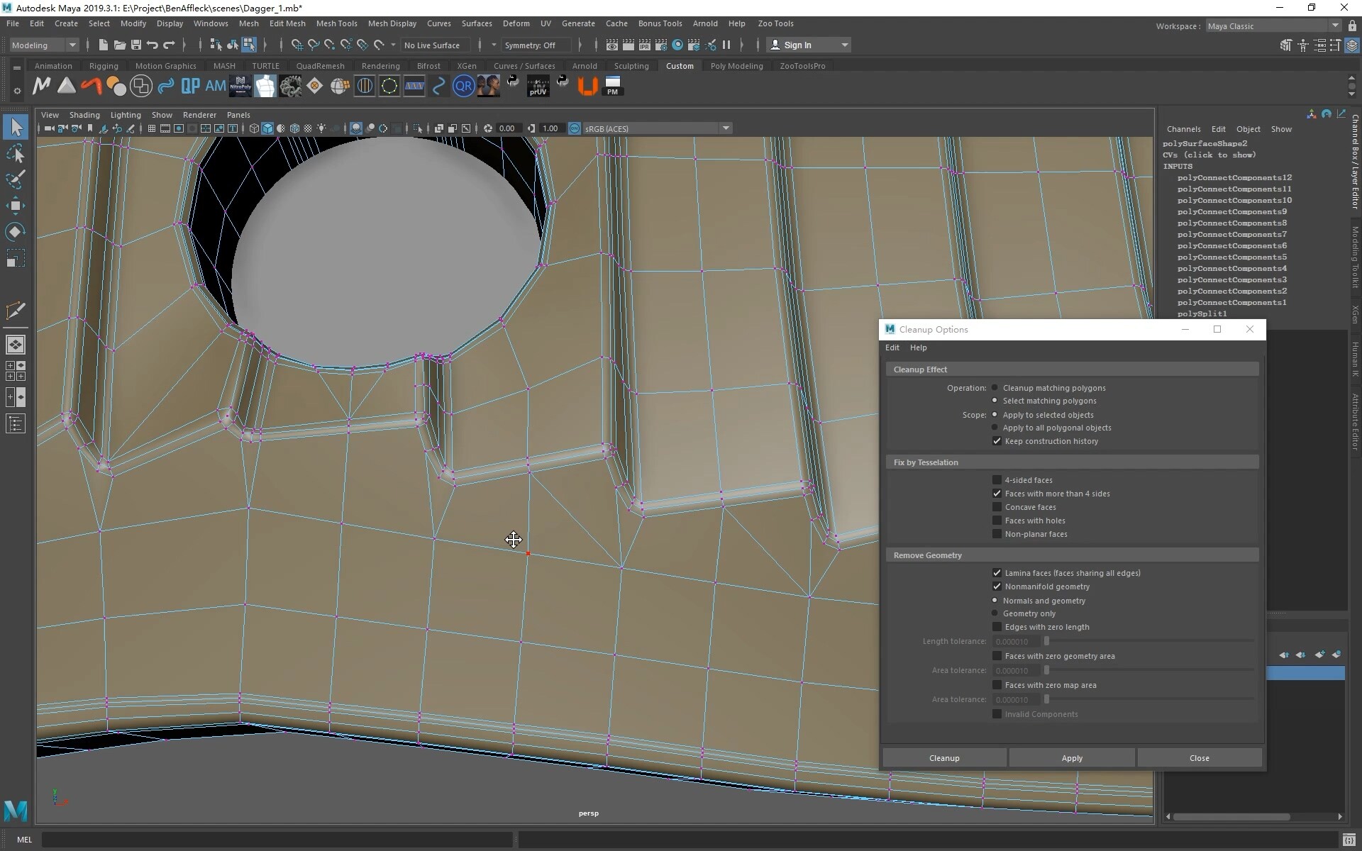 ABOUTCG - Maya: High-Precision Tactical Props - Combat Dagger