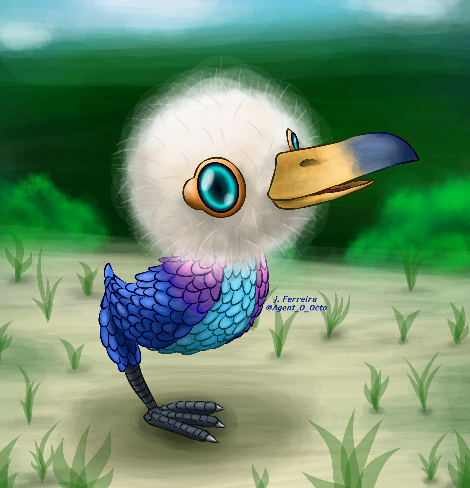 ArtStation - Downy Snagret (Pikmin 4 Fan Art)