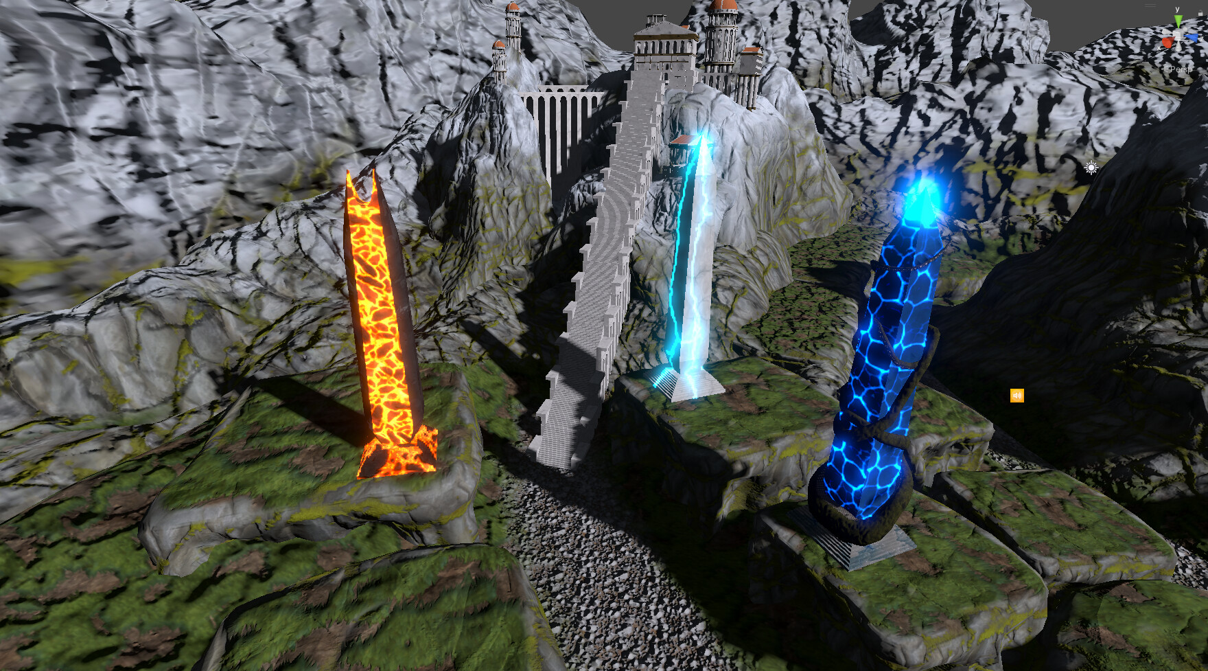 ArtStation - Mount Olympus tower defense VR game concept