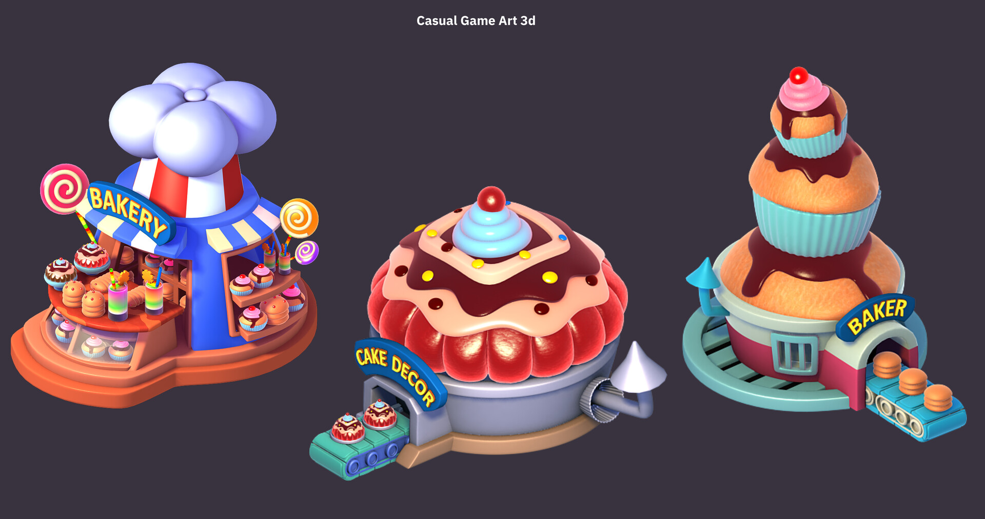 ArtStation - Game assets 3d renders