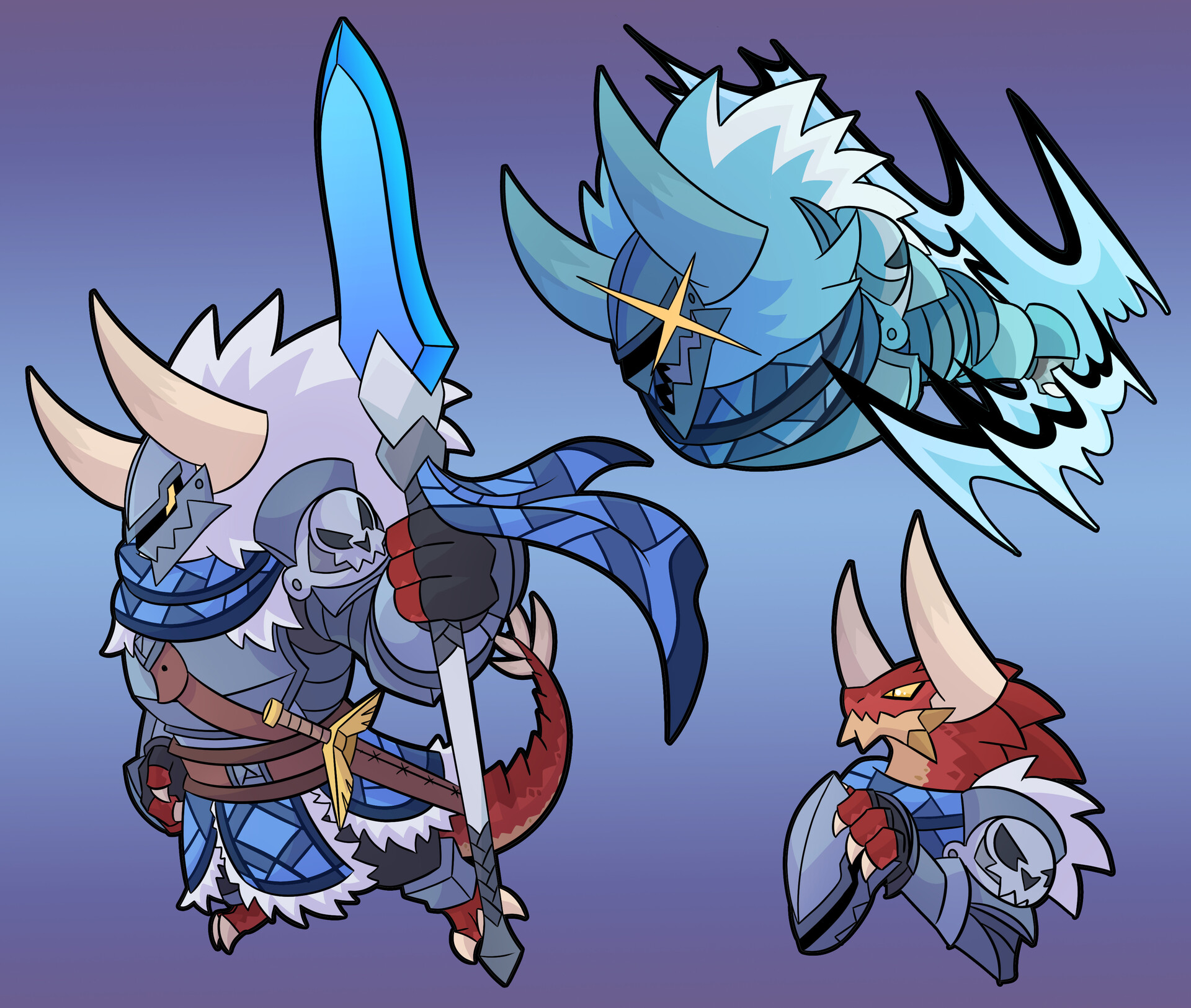 ArtStation - DnD Dragonlance.....Kalamet the Paladine Knight