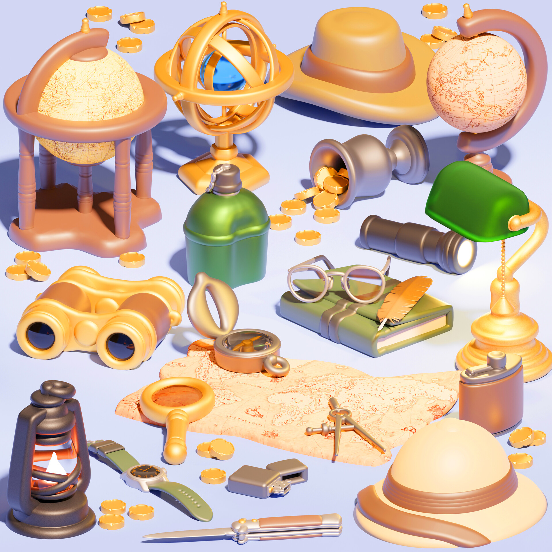 ArtStation - Adventure Props!