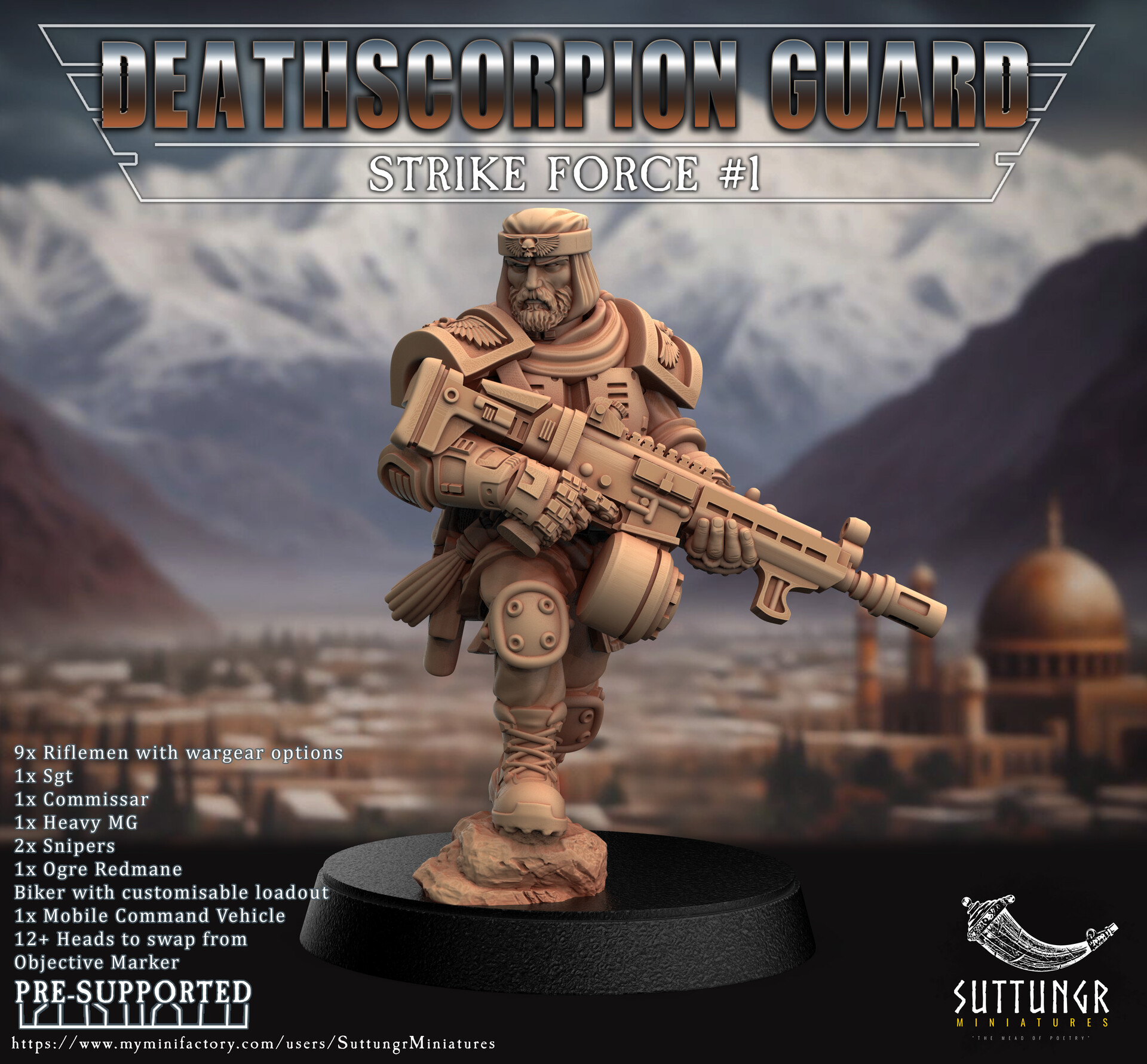 ArtStation - DeathScorpion Guard - Sergeant