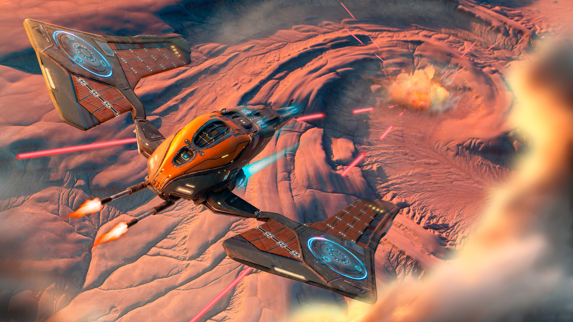 ArtStation - T1_Ambush_Predator SciFi Ship