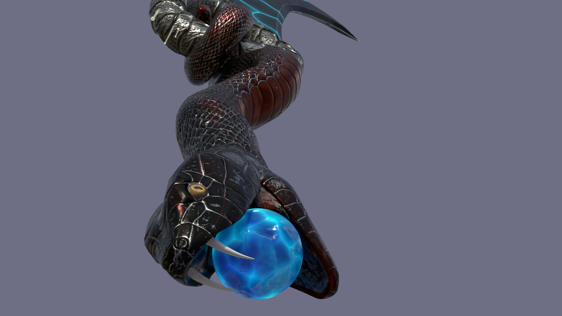 ArtStation - Fantasy Snake Sword