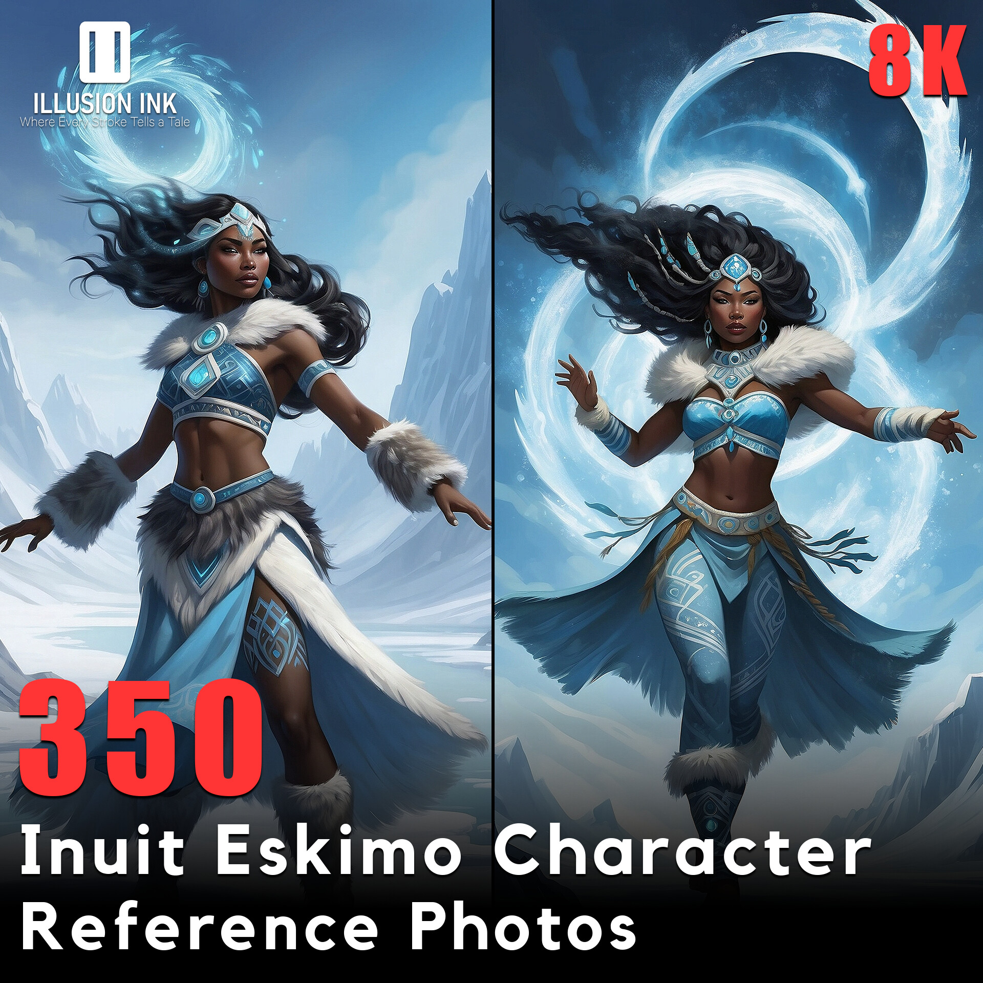 ArtStation - 350 Inuit Eskimo Character Reference Photos | 8K