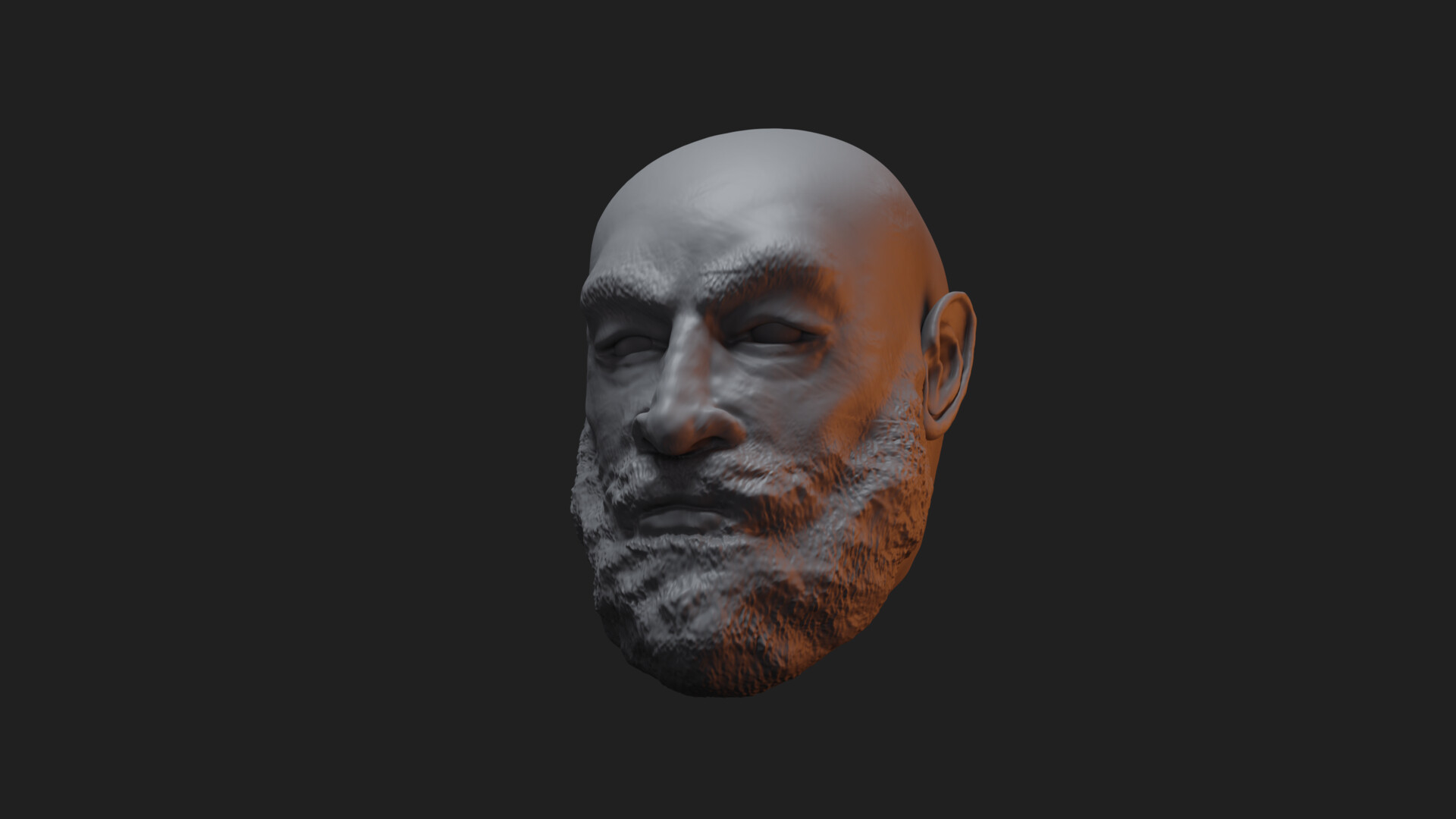 ArtStation - man's head