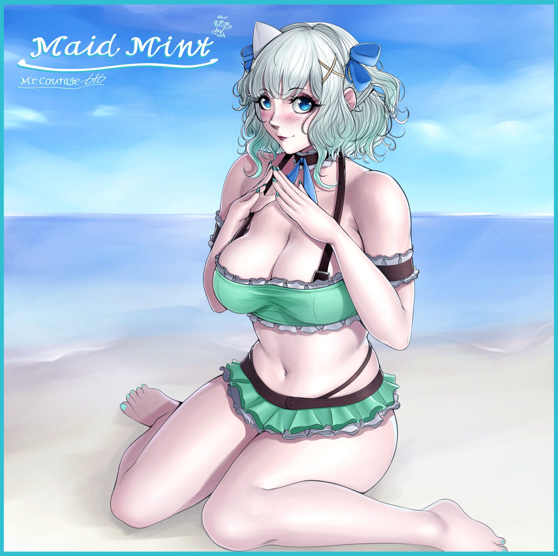 ArtStation - WELCOME BACK MAID MINT 👻