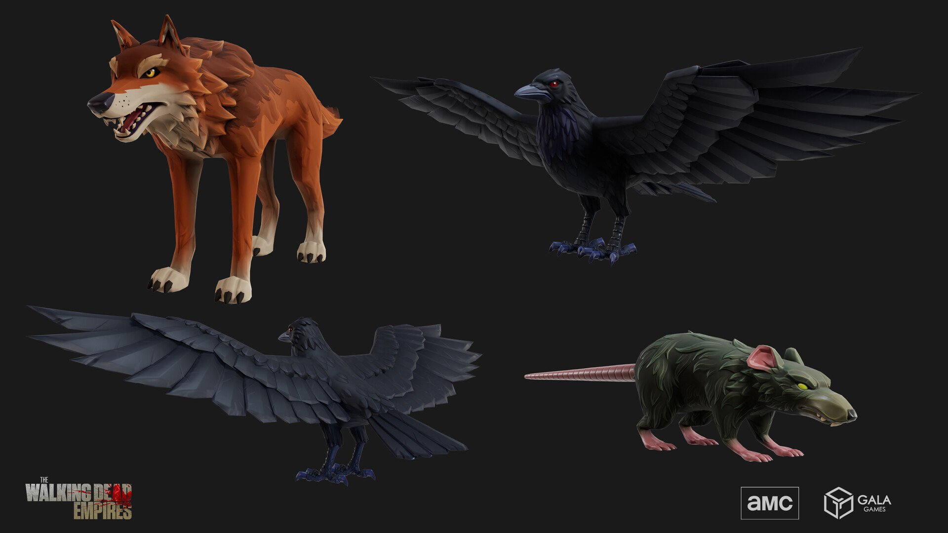 ArtStation - Various Stylized Animals