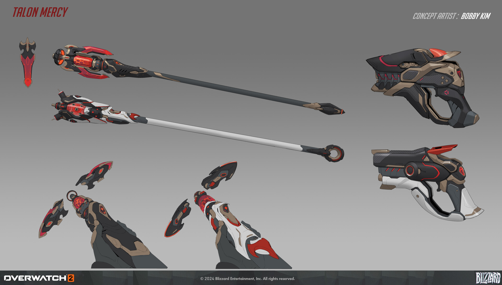 Hyunseung Kim / Bobby - Overwatch 2: Mercy Mythic Skin Concept