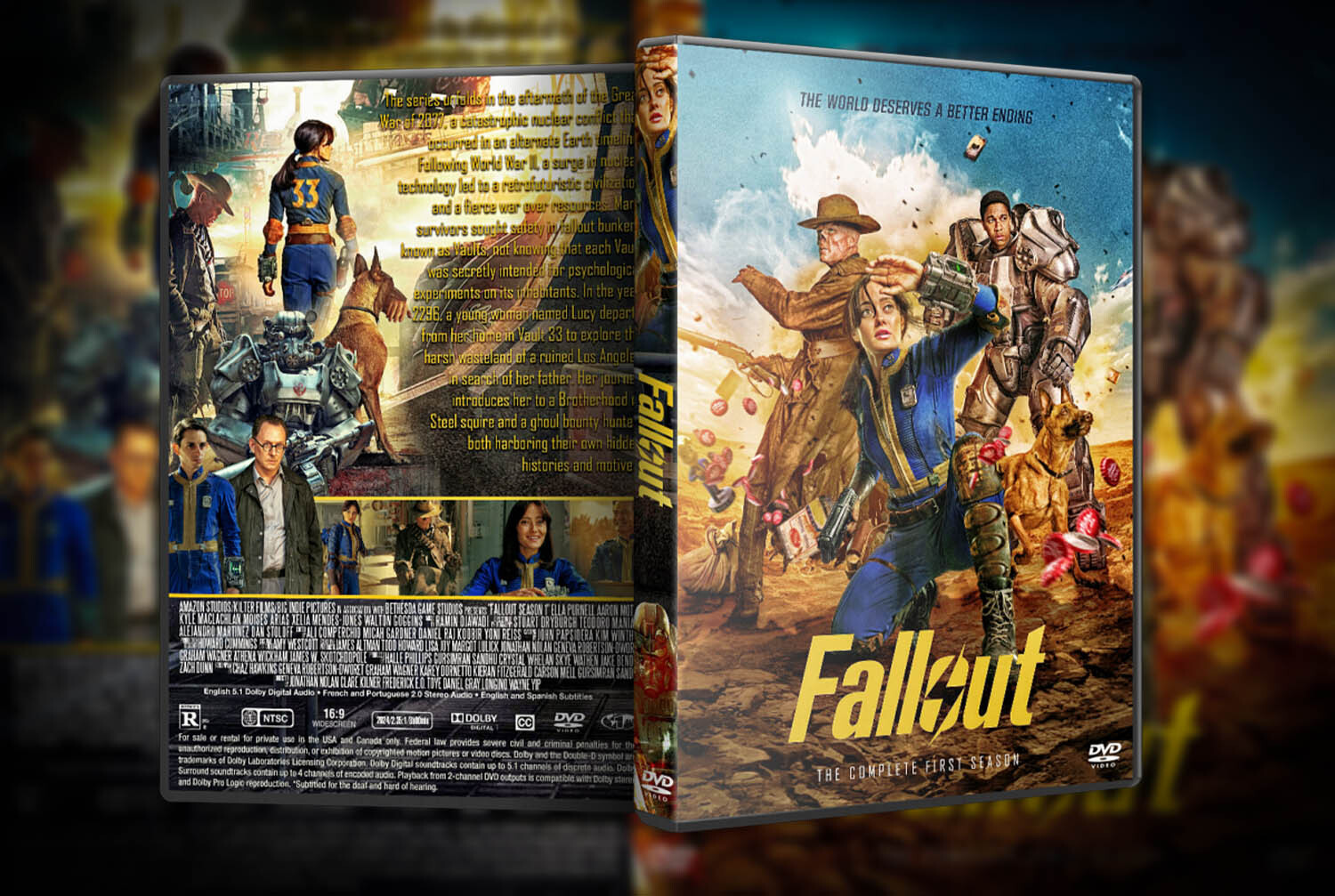ArtStation - Fallout Season 1 DVD Cover